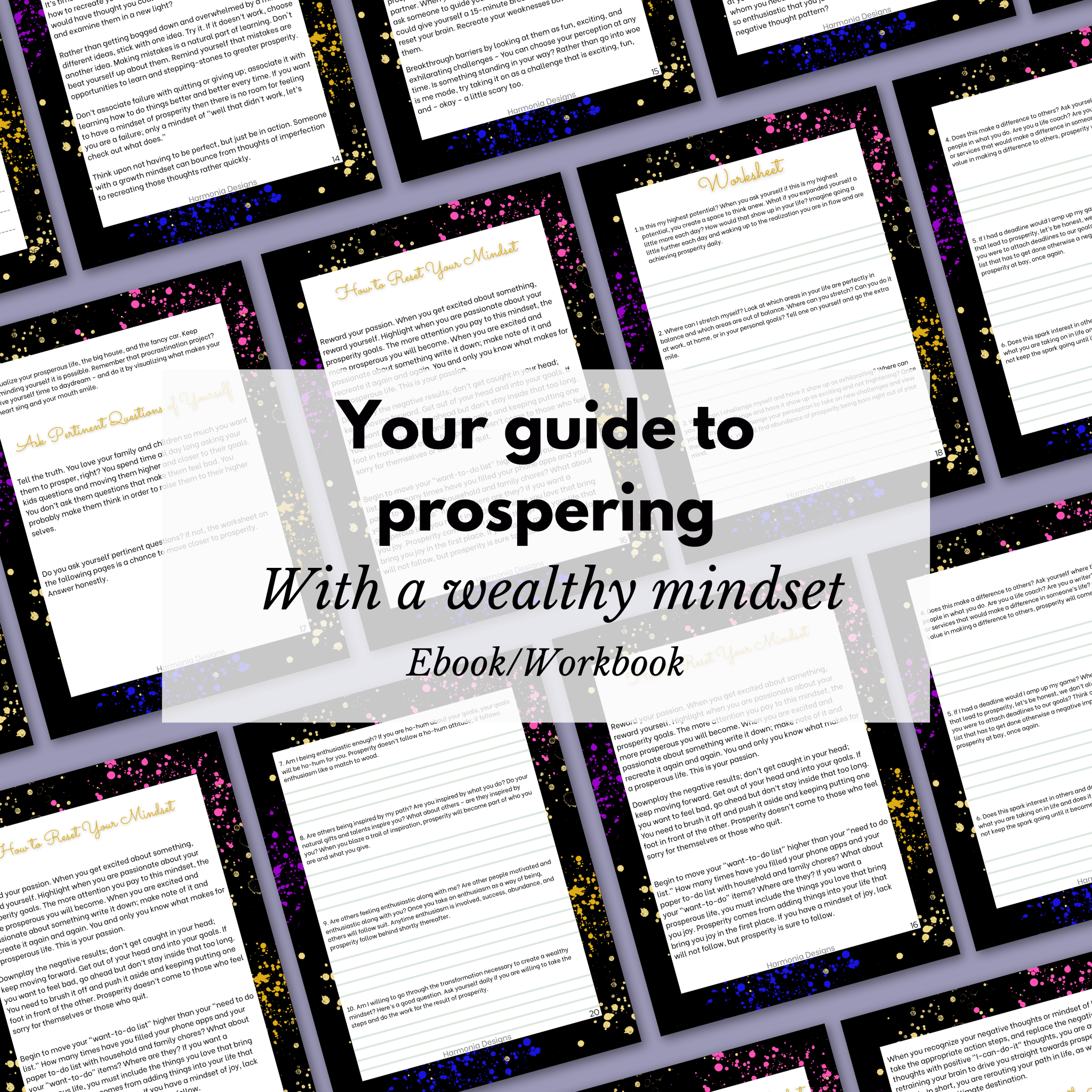 Your Guide to Prosperity (Finance eBook Workbook, 50 Pages) - Payhip