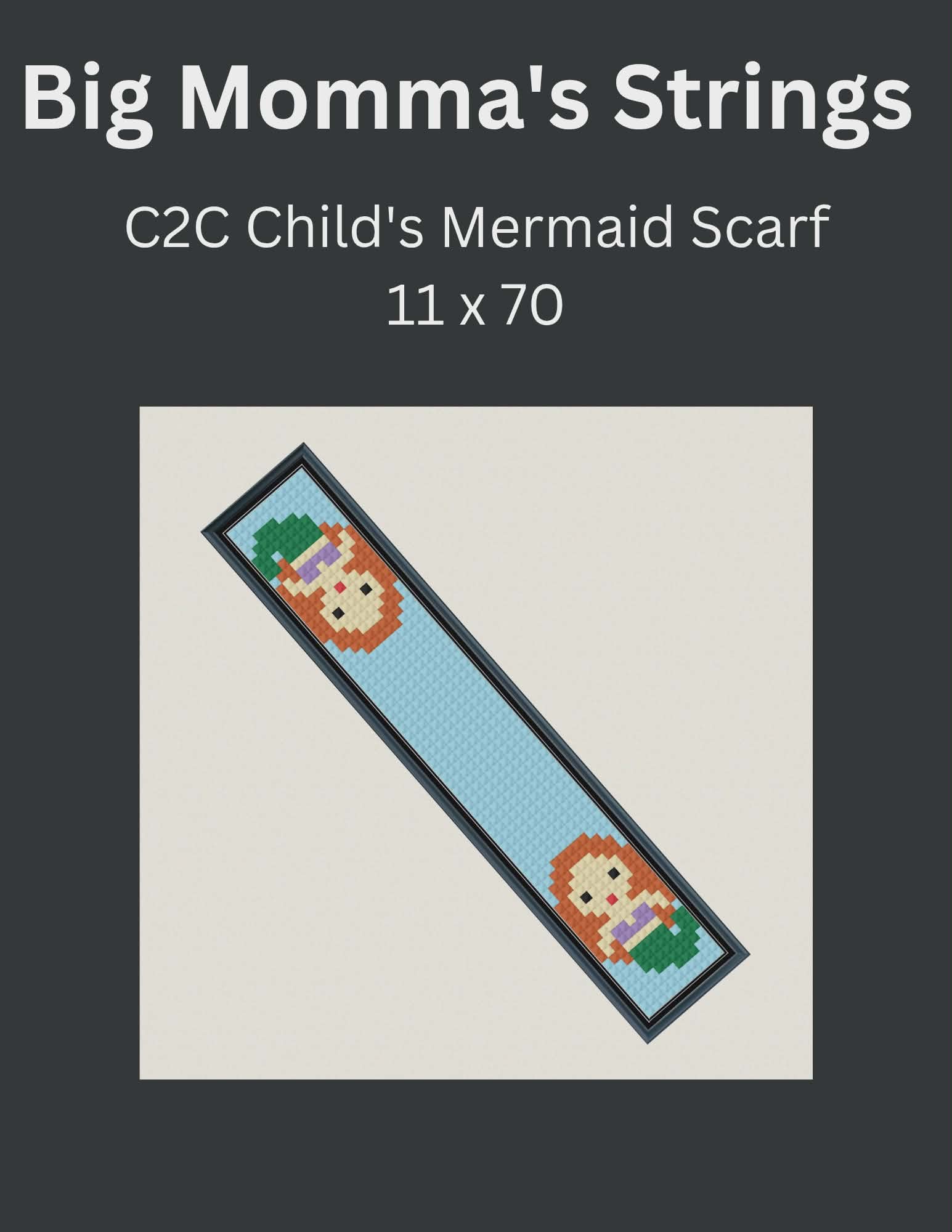C2C Childs Mermaid Scarf - Payhip