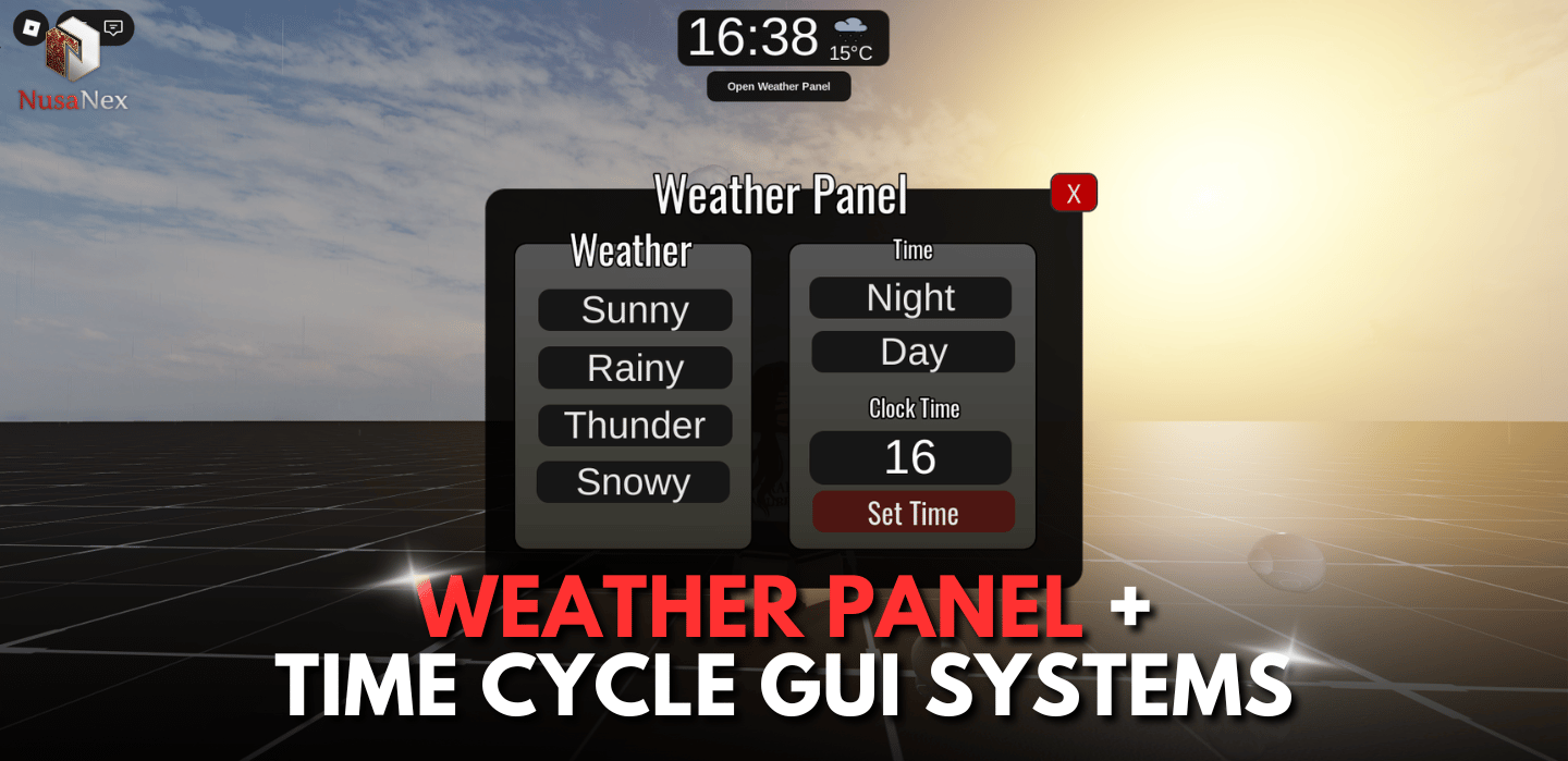 WEATHER PANEL TIME CYCLE GUI SYSTEMS - Payhip