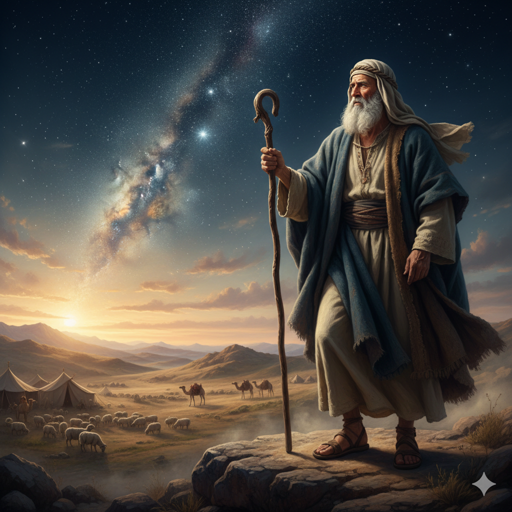 A historical biblical scene depicting Abraham - Payhip