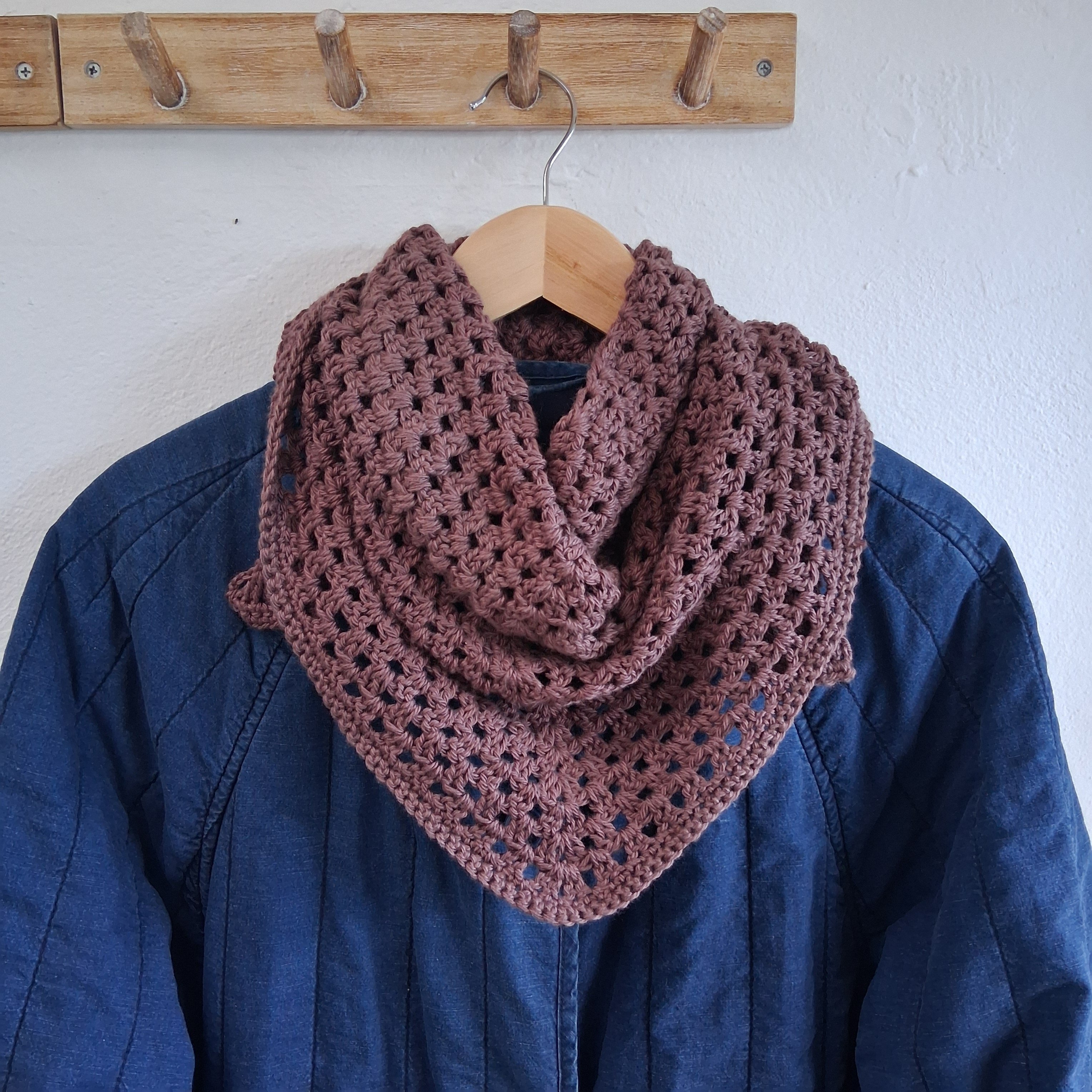 Crochet Pattern - Linnet Scarf - Linen & Cotton - DK - PDF - Instant ...