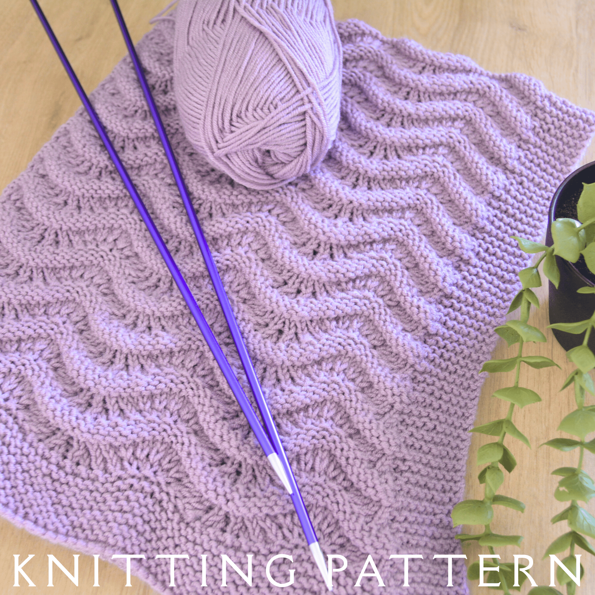 Orla Baby Blanket Knitting Pattern