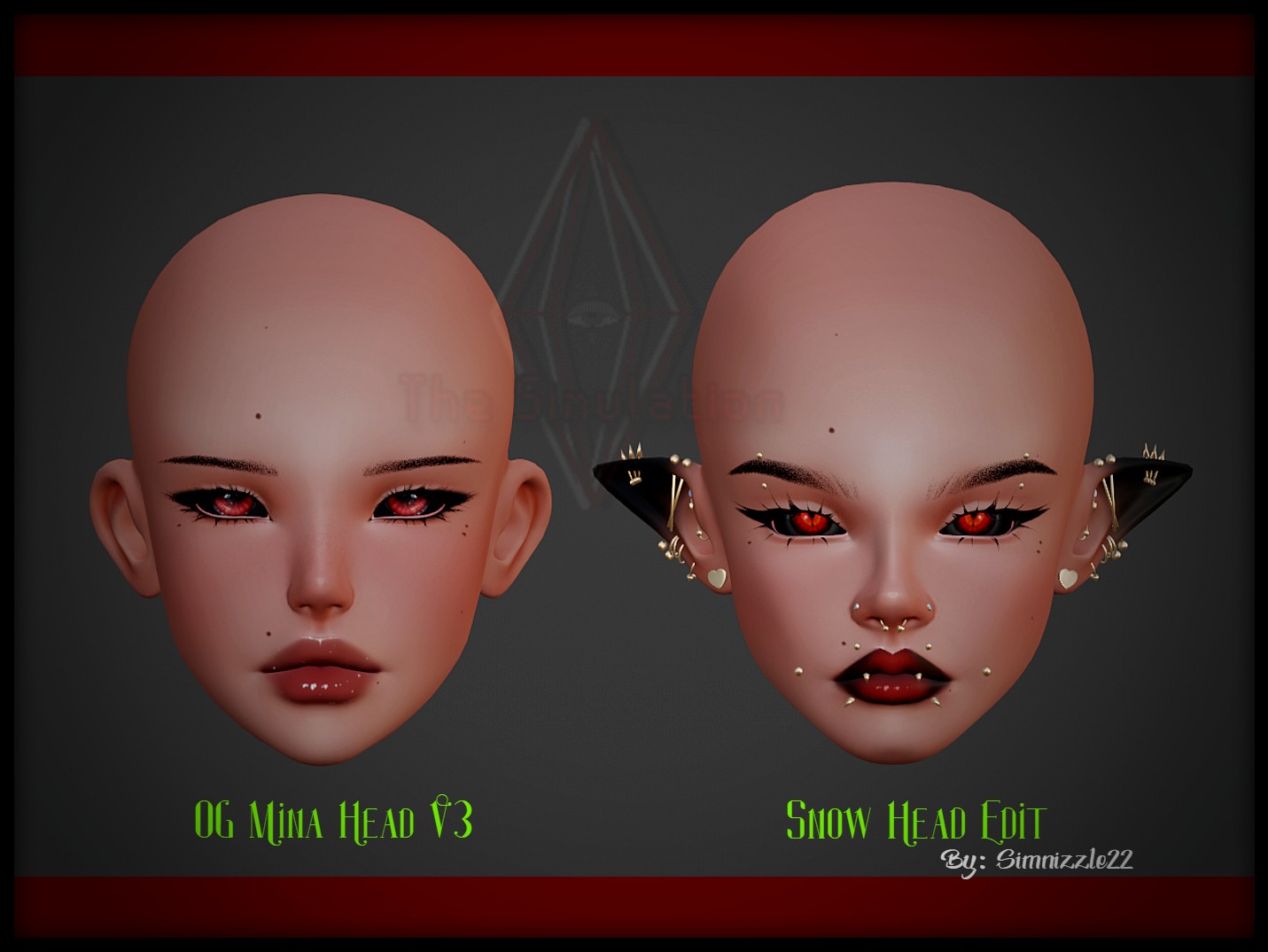 Snow's Head | MinaV3 Head Edit - Payhip