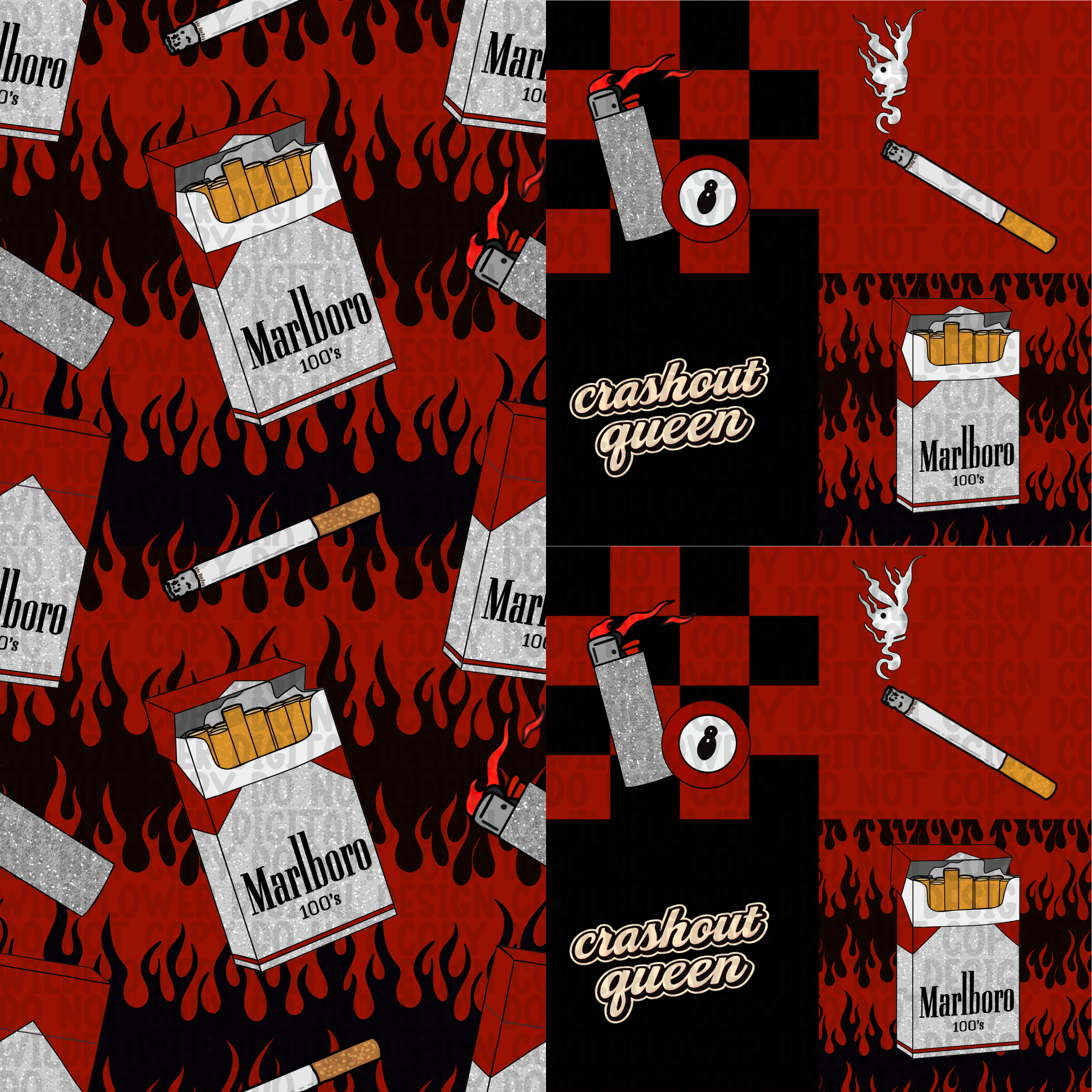 Marlboro Red 2 Seamless Files - Payhip