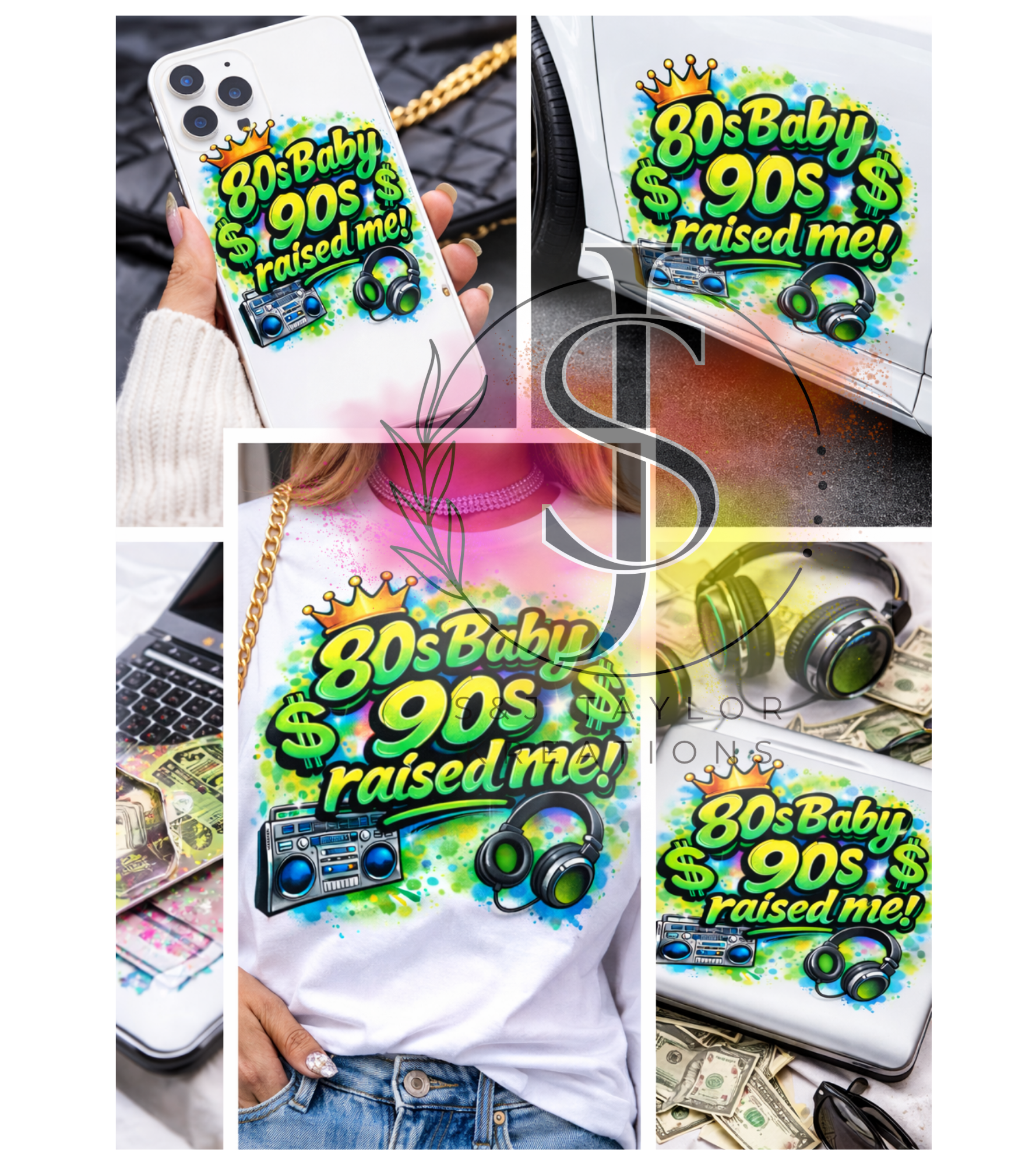 80's baby 90s Raised Me - Payhip