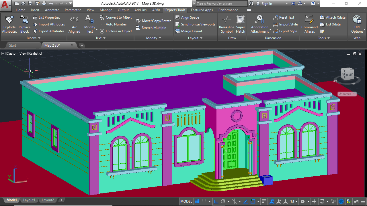 AutoCAD 3d Home Drawing - Payhip