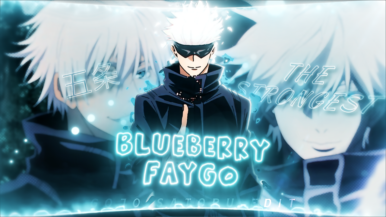"Gojo Satoru" | Blueberry Faygo 🩵 - Payhip