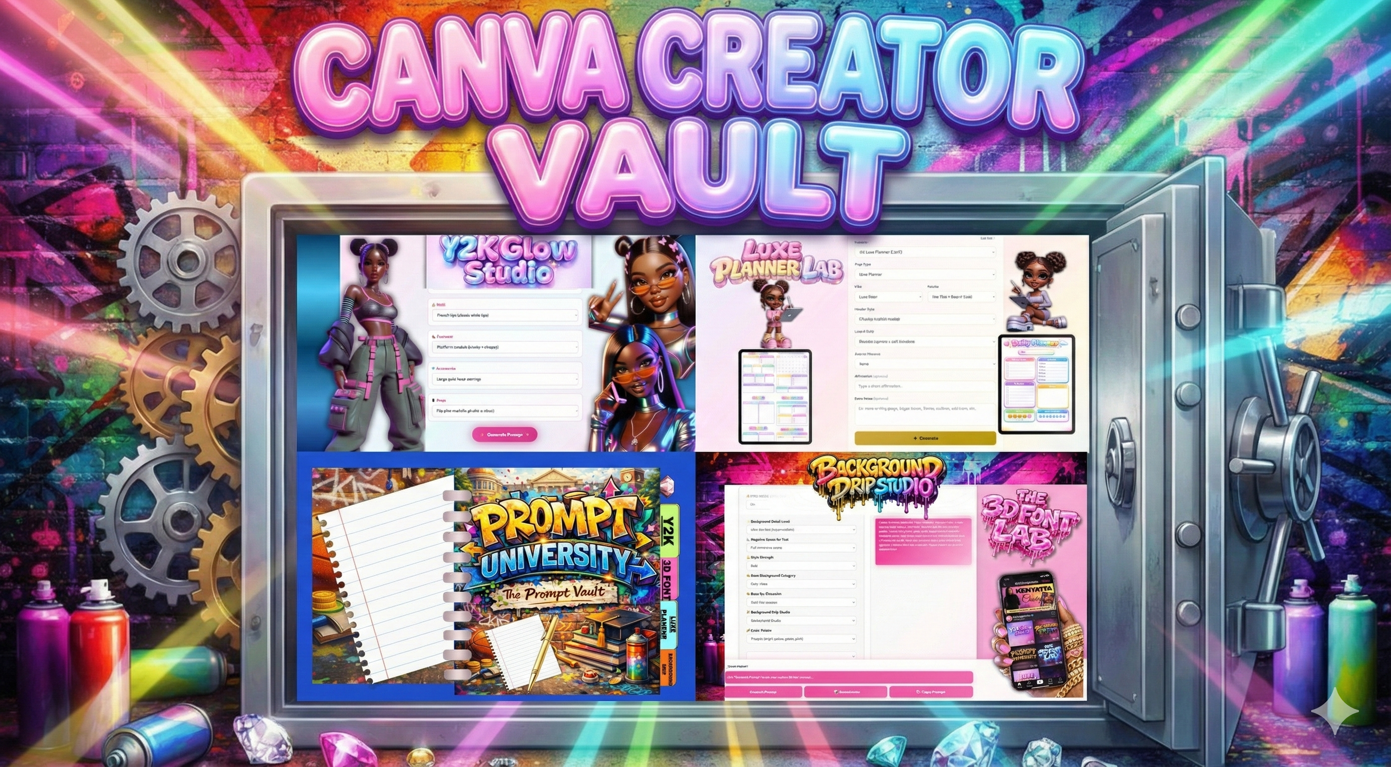 The CANVA CREATOR VAULT - Payhip