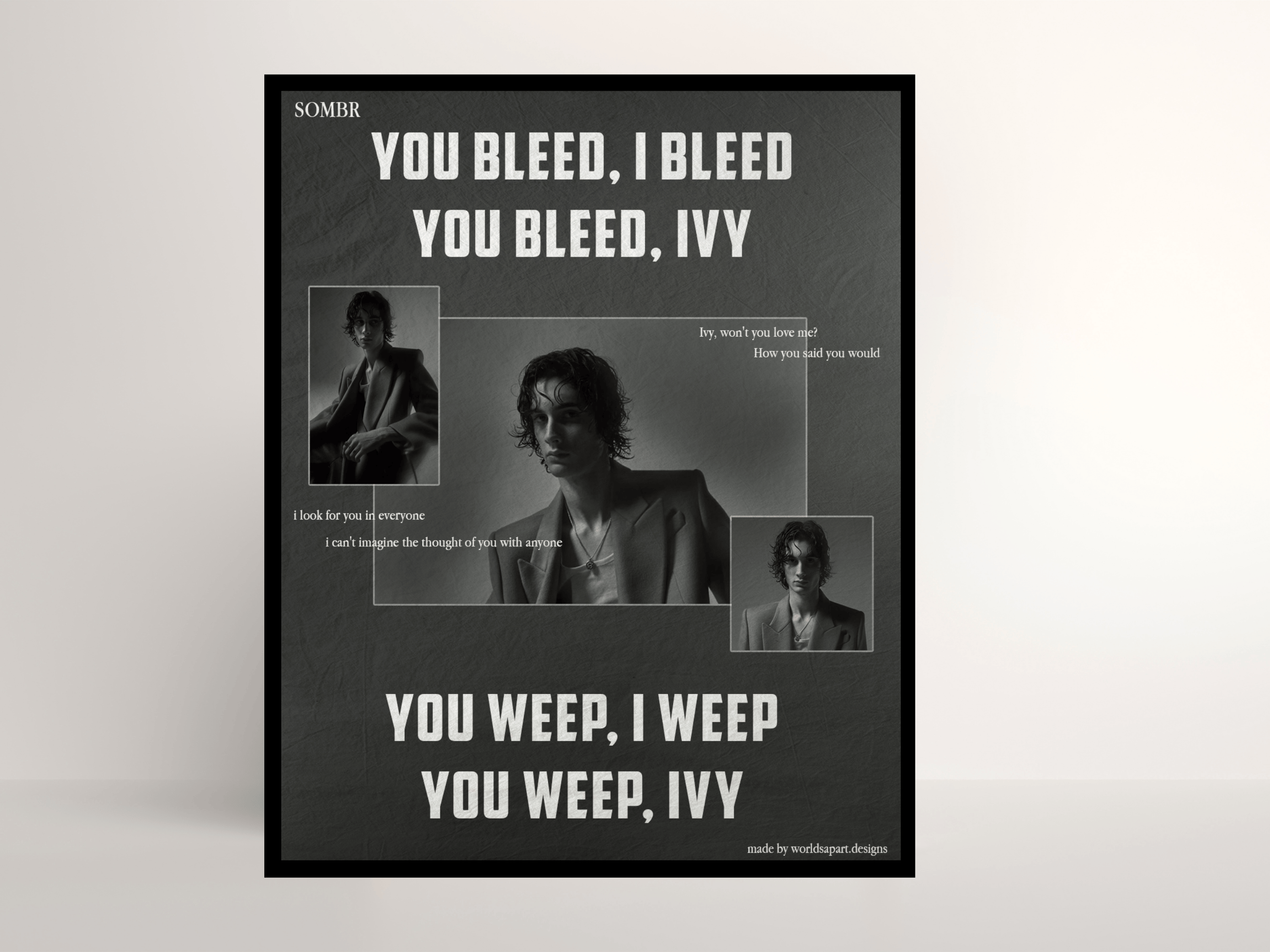 Sombr - Ivy Poster - Payhip