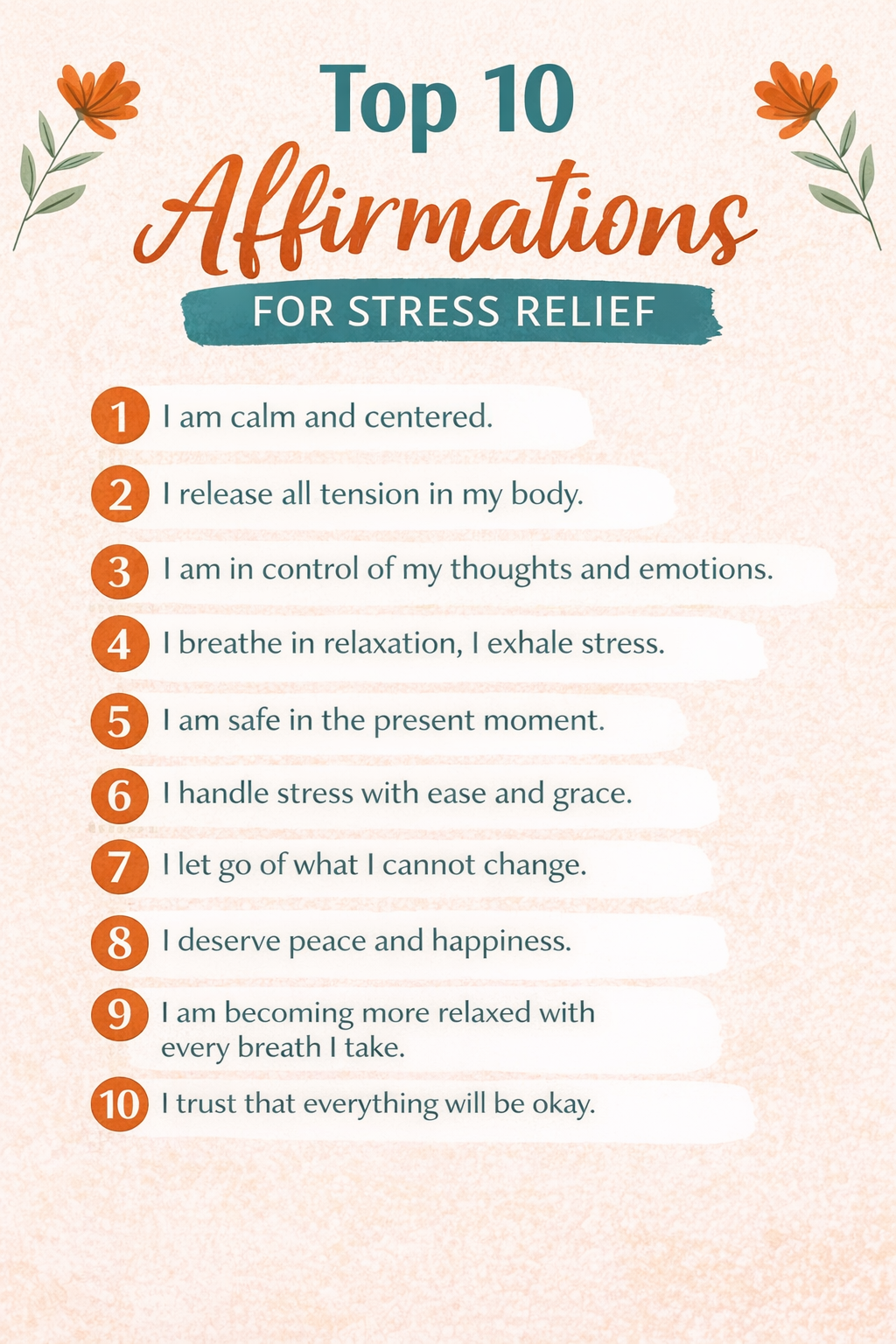 Stress & Overthinking Relief Toolkit – Printable Affirmations, Stickers ...