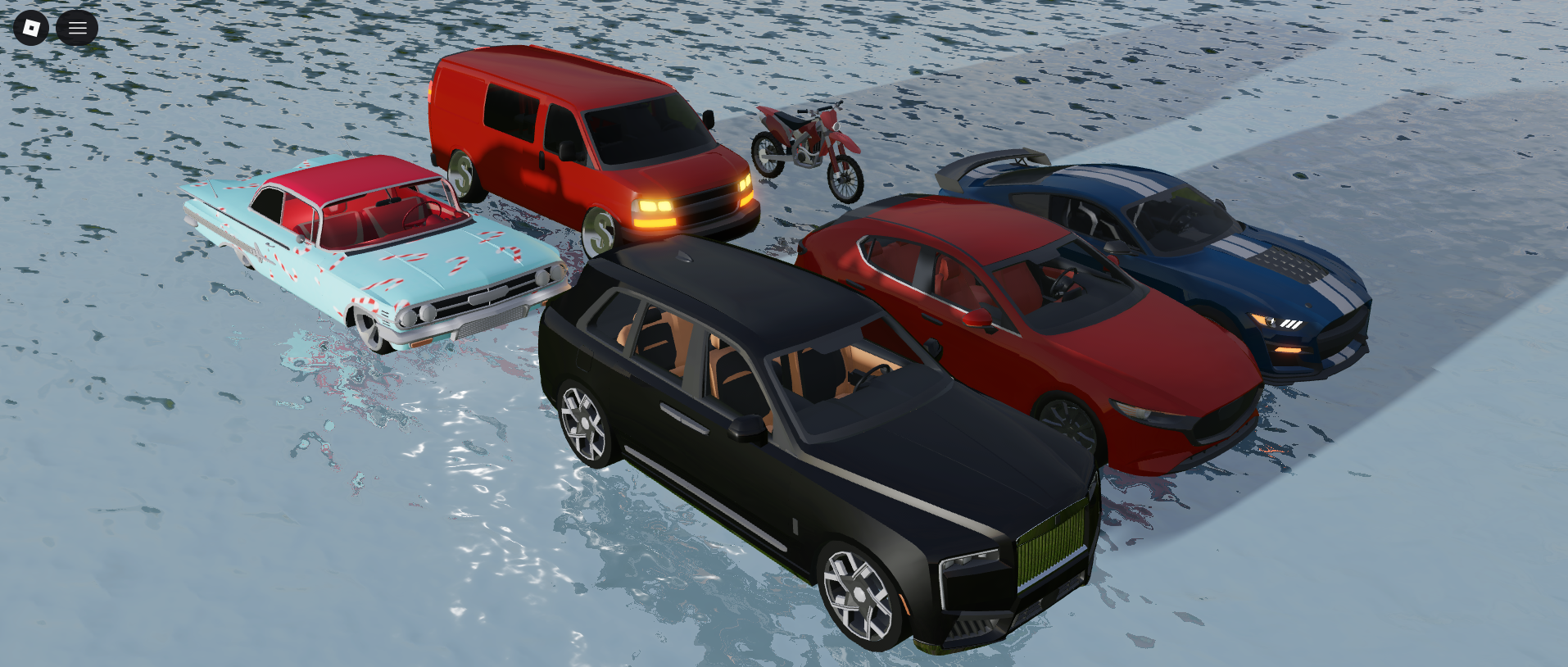 Six Pack Mid Poly Cars – Roblox Vehicle Variety Pack