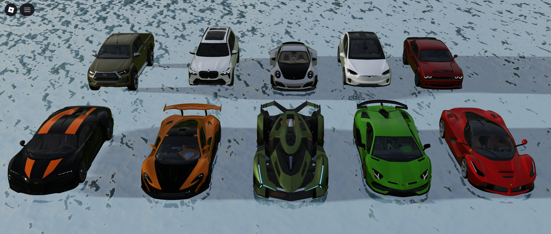 10 Cars Pack – Roblox Smooth Driving Vehicle Collection