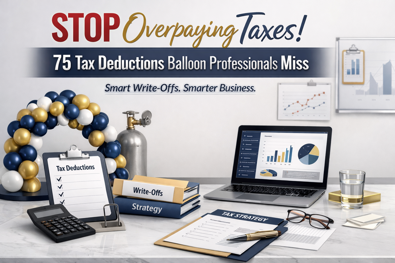 STOP Overpaying Taxes! 75 Tax Write-Offs Most Balloon Professionals ...