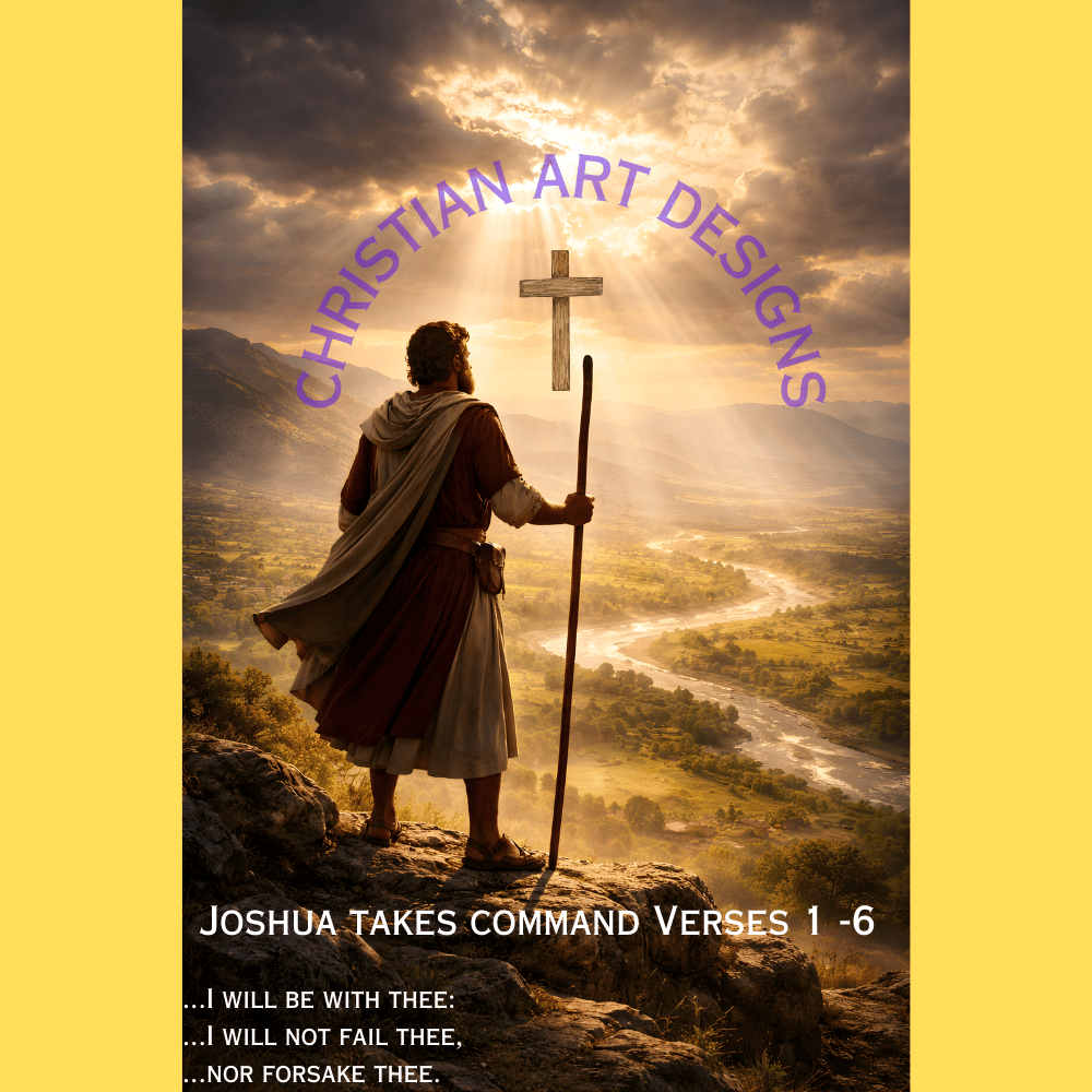 Joshua Takes Command – Be Strong and Courageous | Joshua 1:6–9 KJV ...