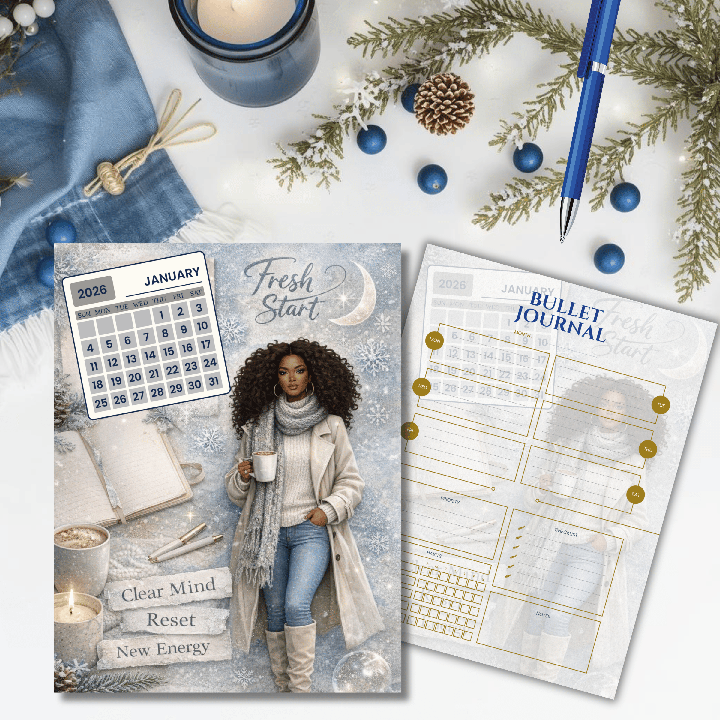 🌿 January–March Journaling Mega Bundle - Payhip