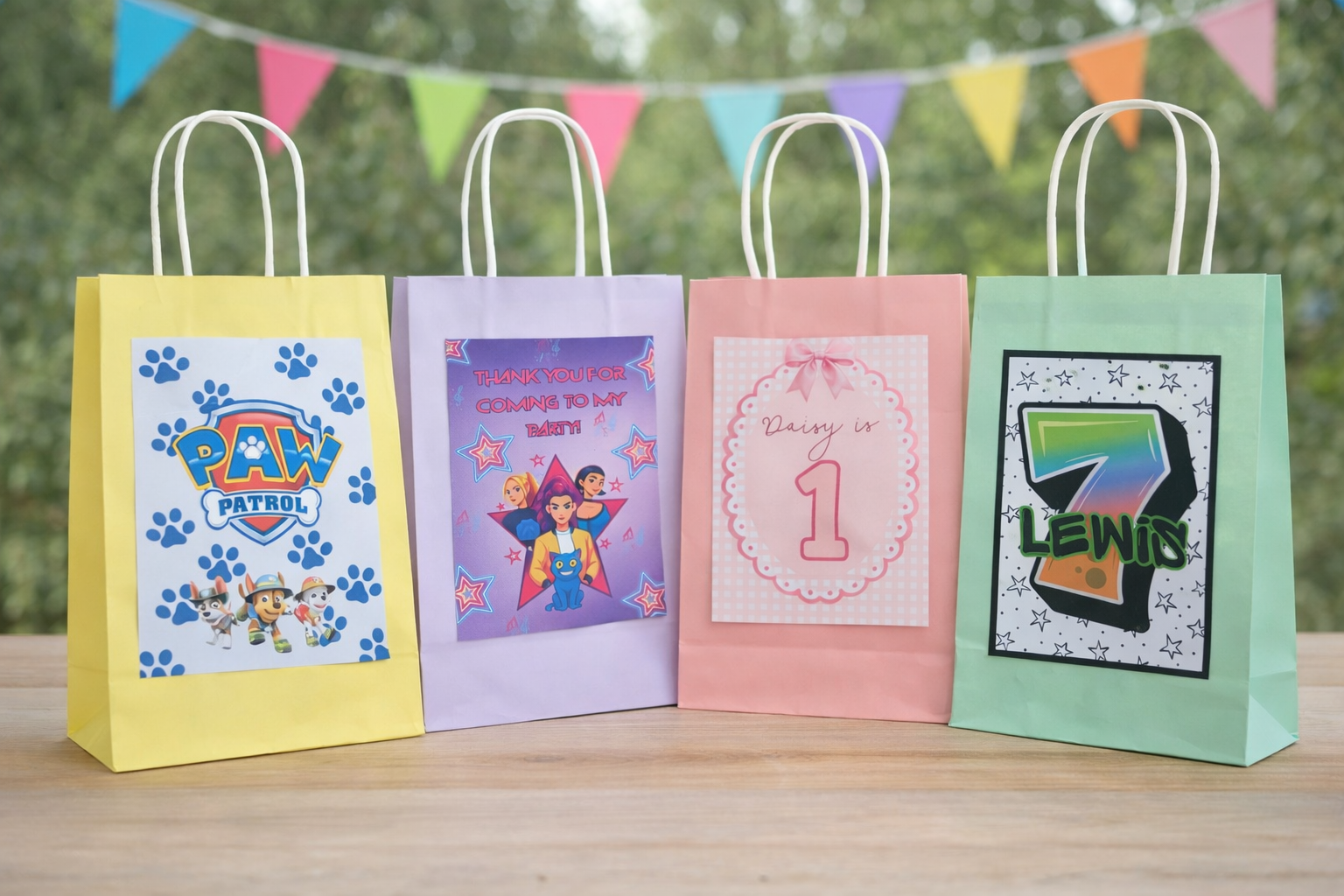 Personalised Party Bags - Payhip