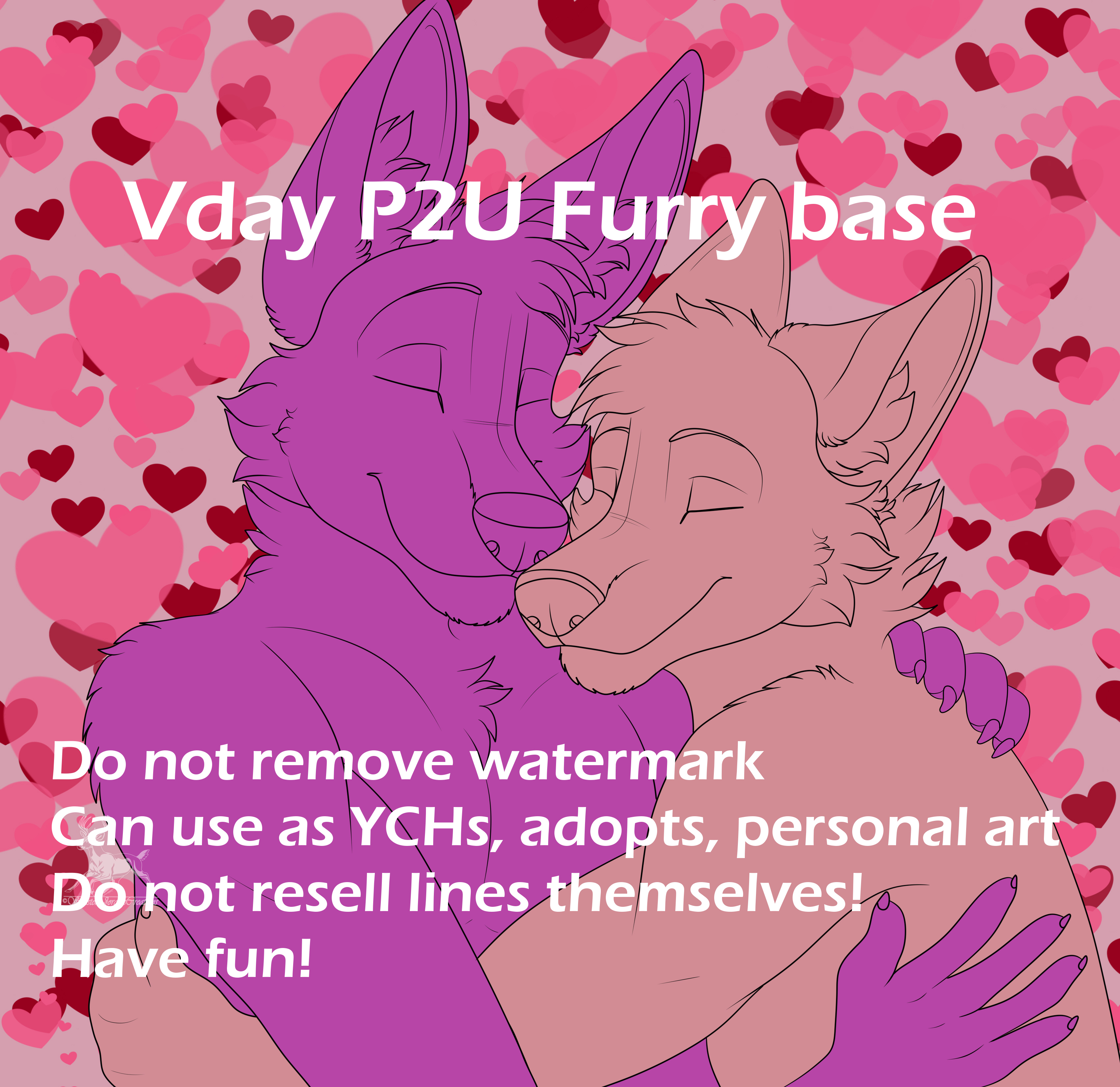 Valentine's Day P2U Base - Payhip