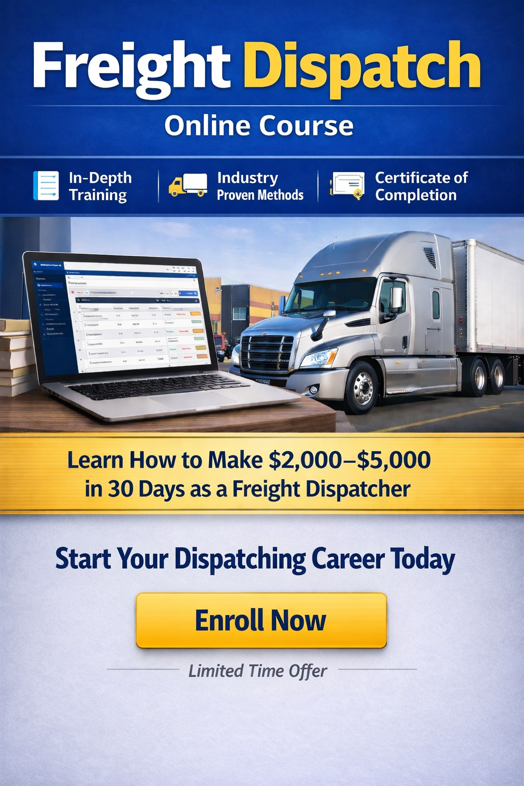 Freight Dispatch Course - Self Paced