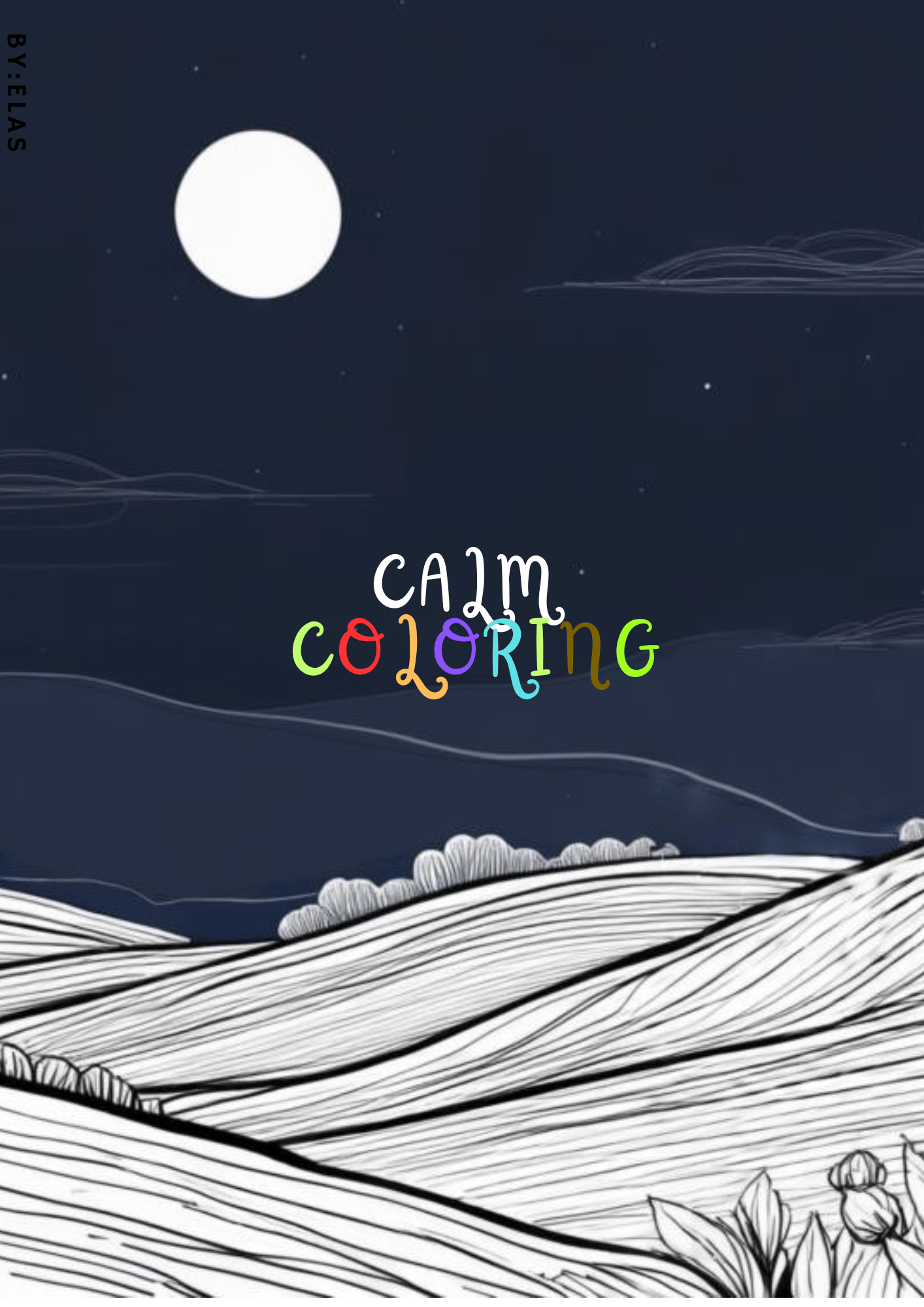 🌙 Calm Coloring – A Peaceful Coloring Book for Relaxation & Mindfulness ...