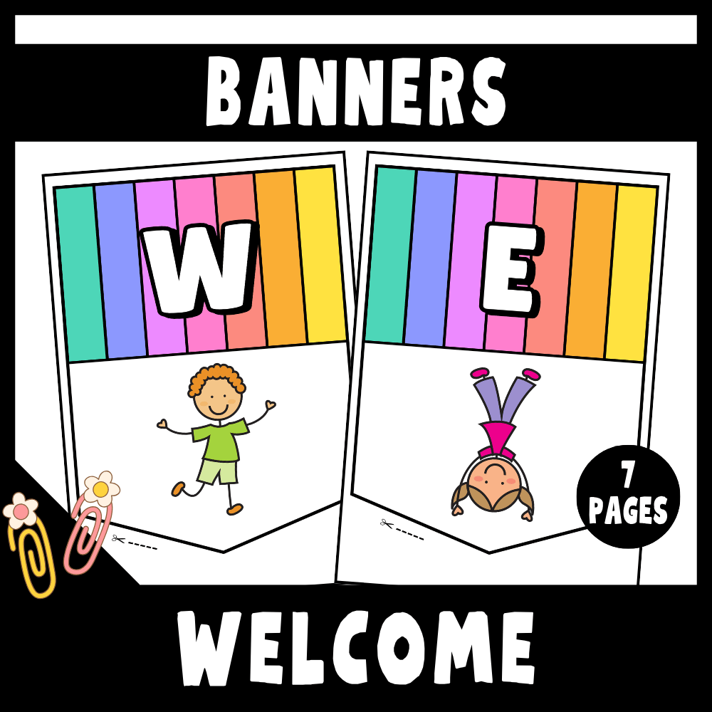 Welcome Classroom Bunting