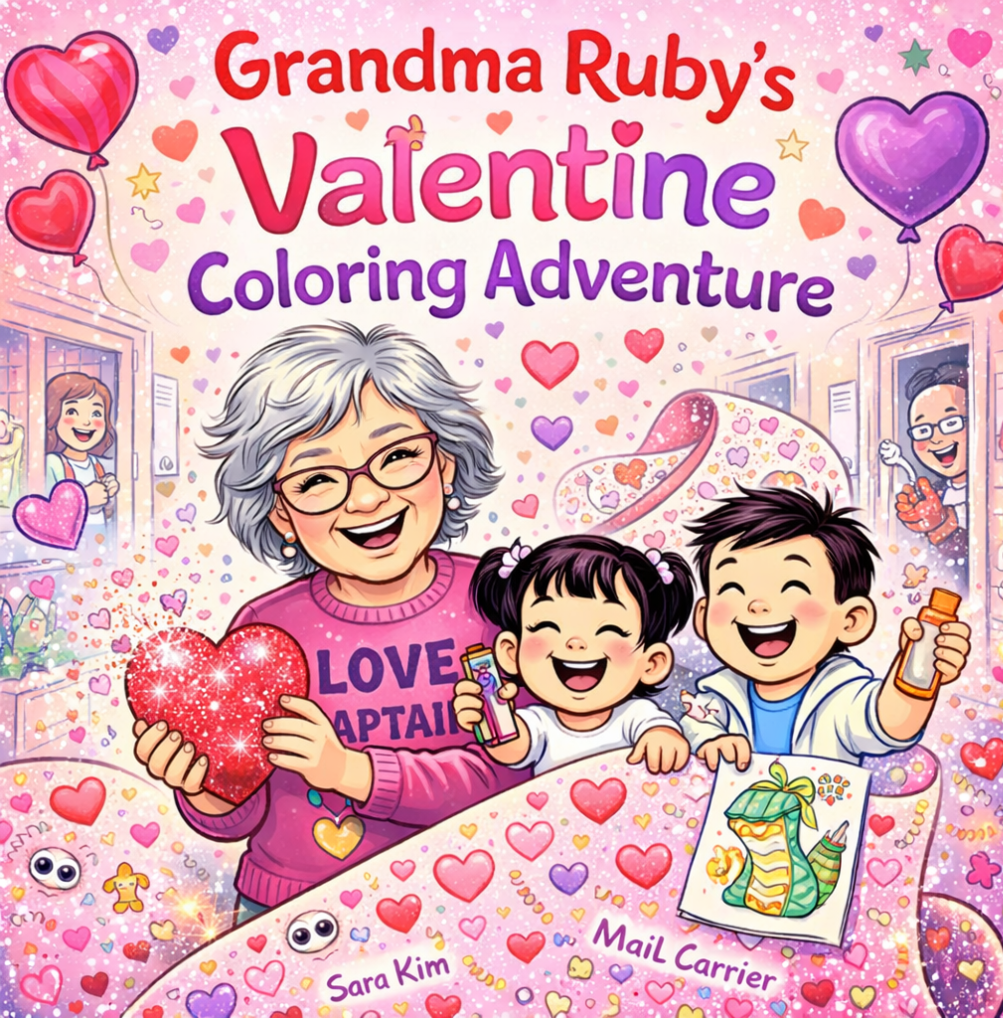 Grandma Ruby's Valentine COLORING Adventure - Payhip