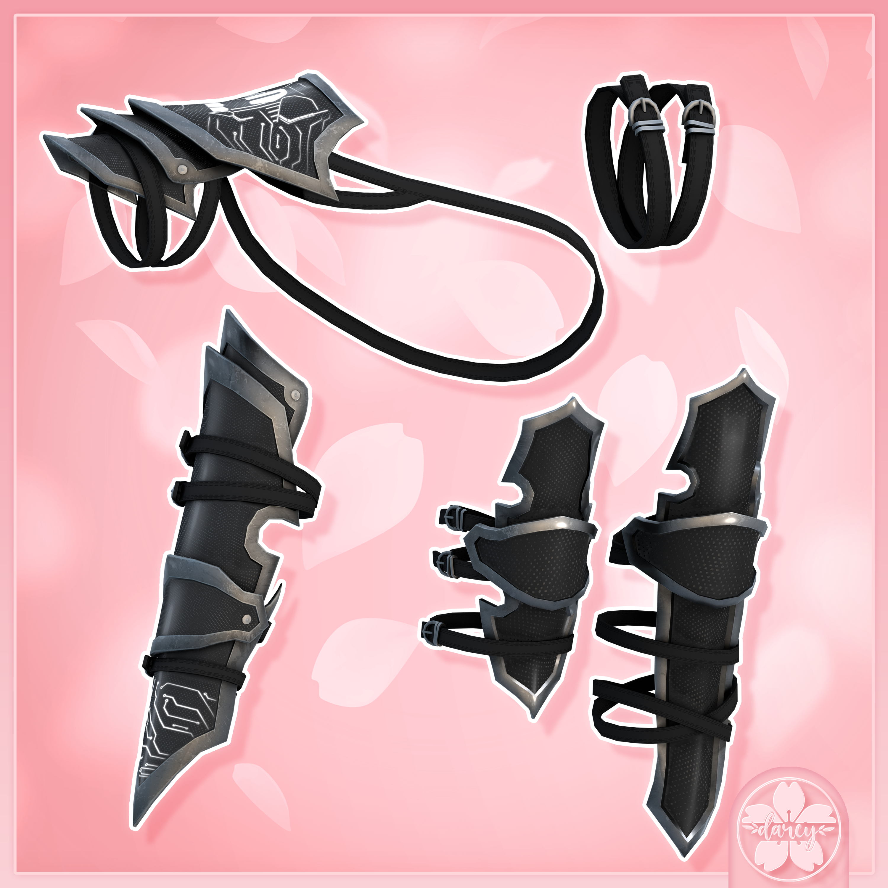 / Blake's Armour / VRC - Vtuber asset - Payhip