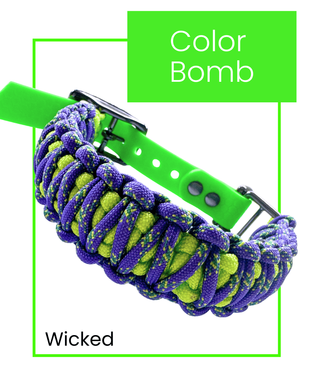 Handmade Dog Collars - Color Bombs - Wicked - Payhip