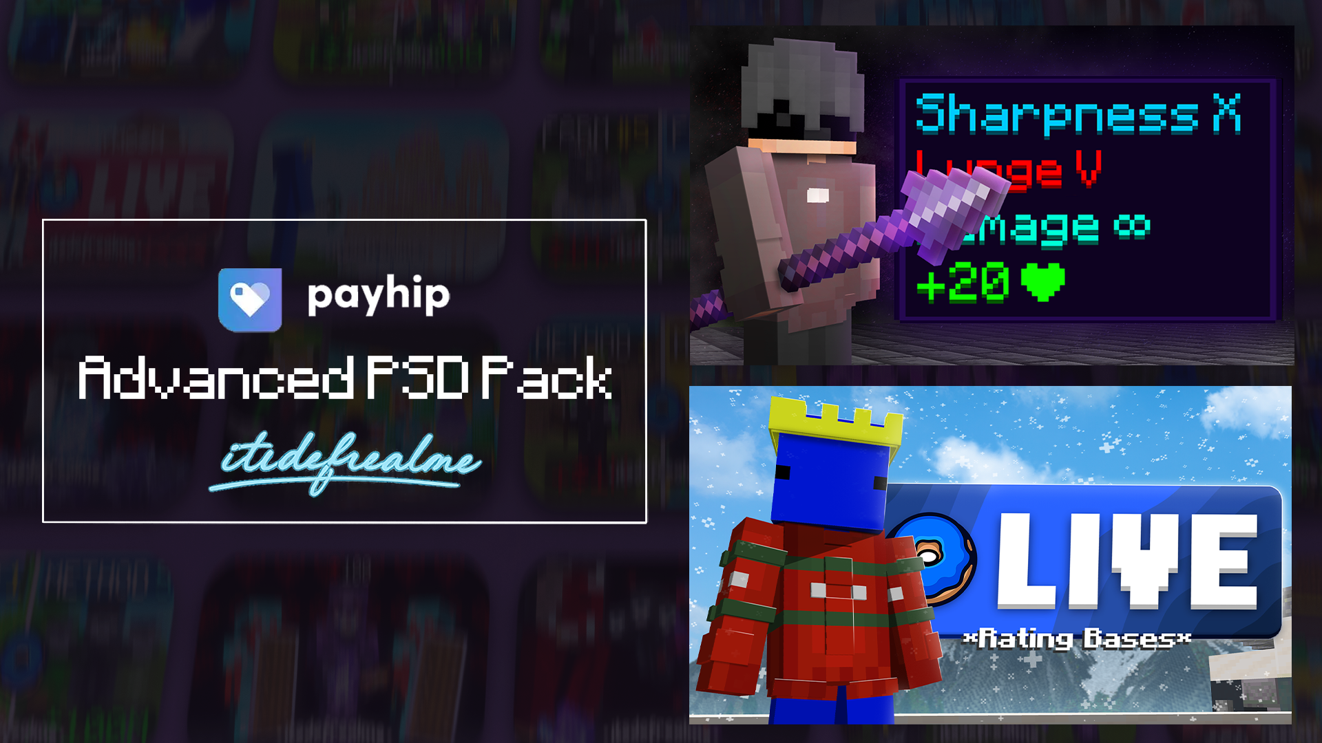 Thumbnail PSD Pack 2 - Payhip