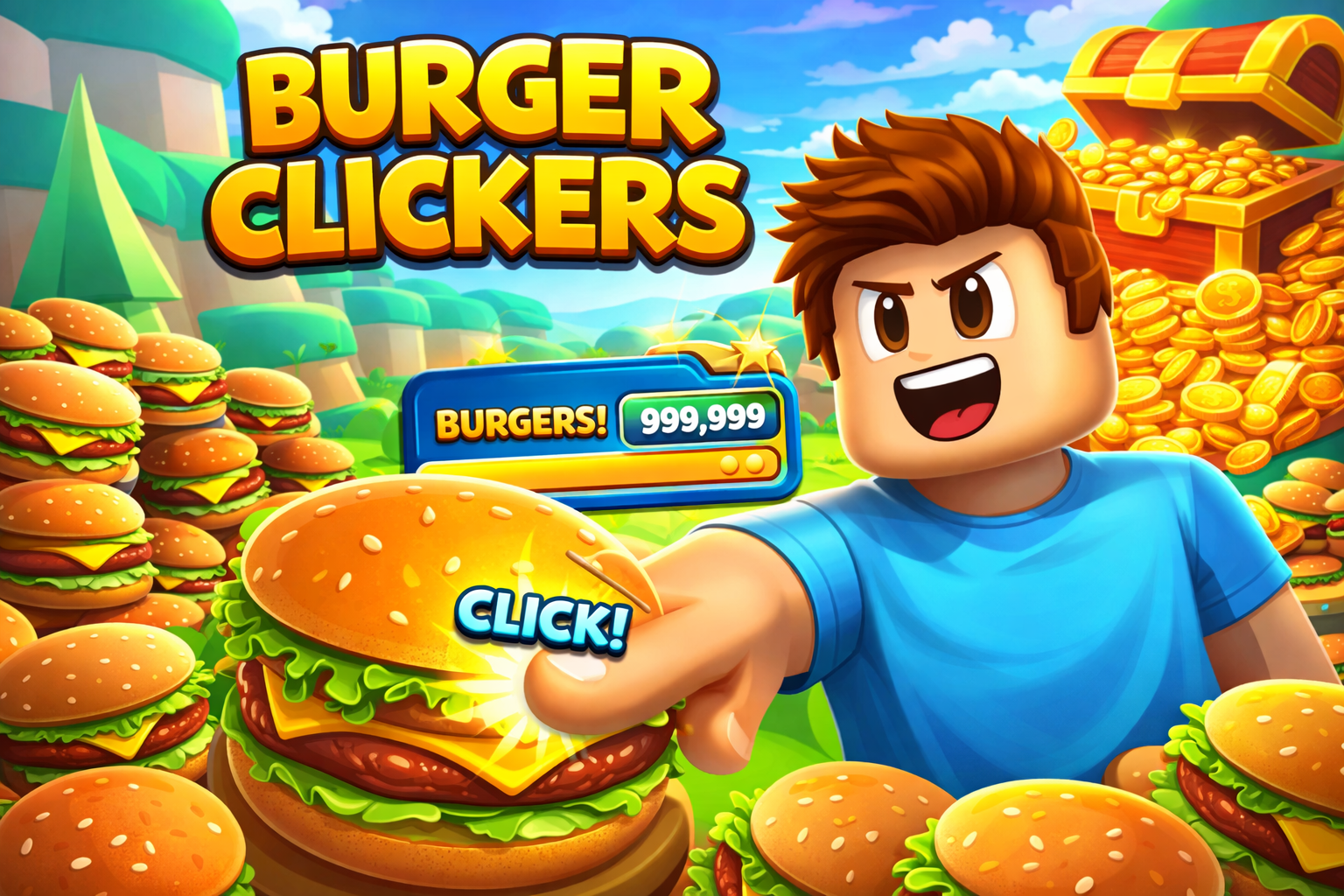 Burger Clicker – Roblox Scripted Simulator Game