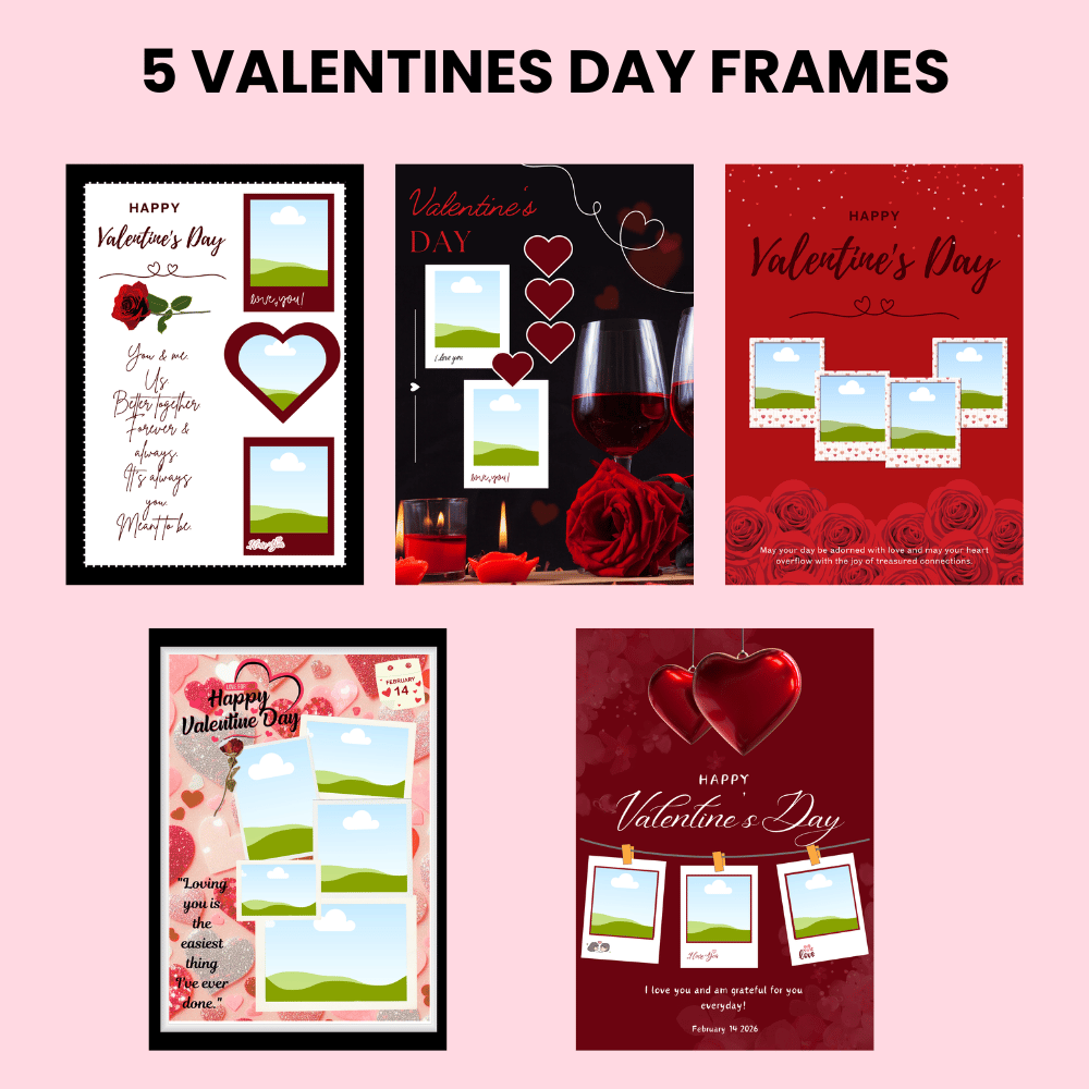 VALENTINES DAY FRAMES - Payhip