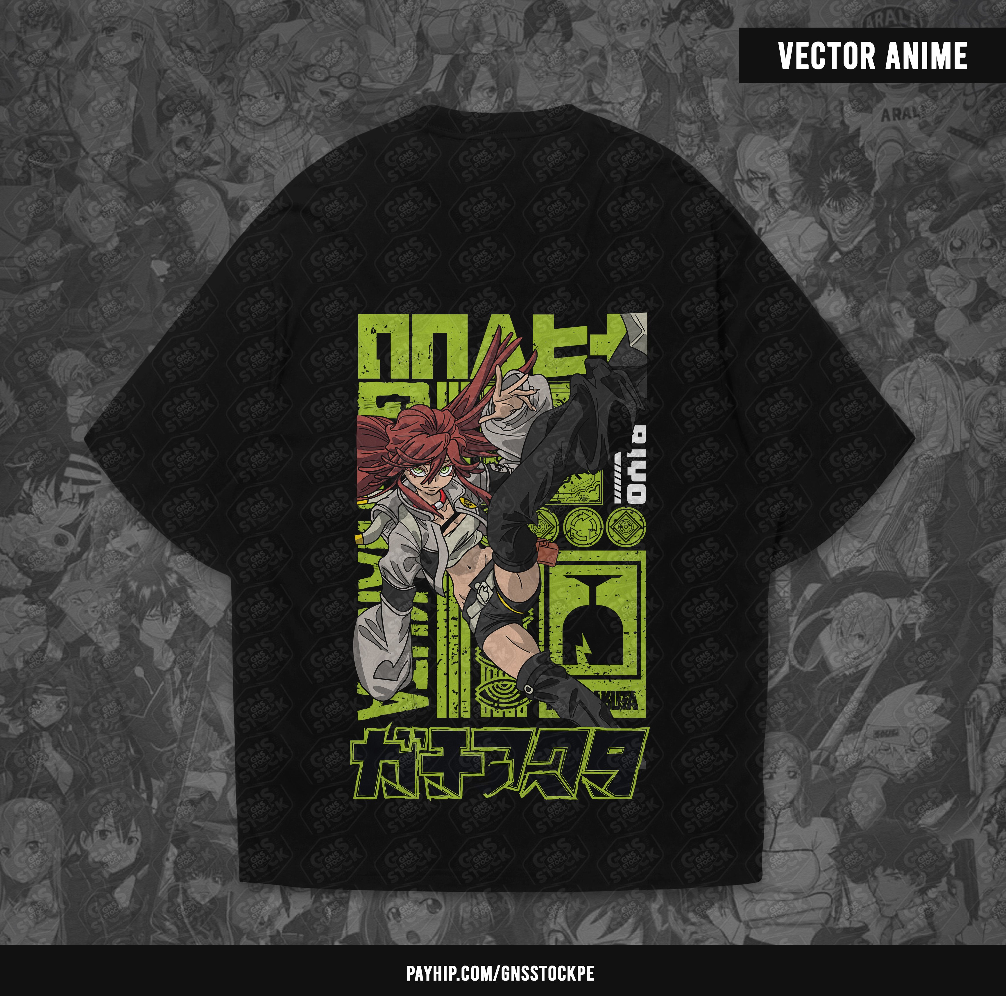 Anime Vector – Riyou | Gachiakuta | Design for DTF, Sublimation, T ...
