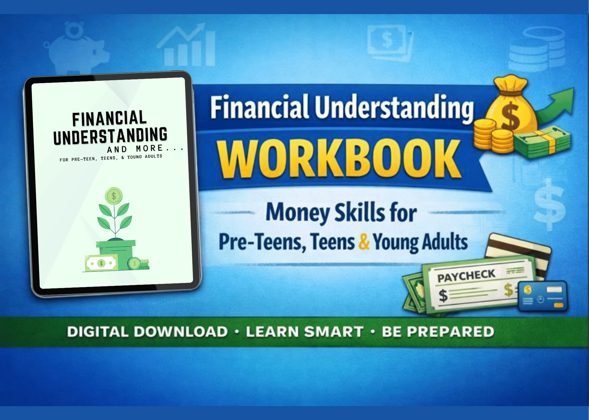 Download Now - Financial Understanding Workbook for Pre-Teens, Teens ...