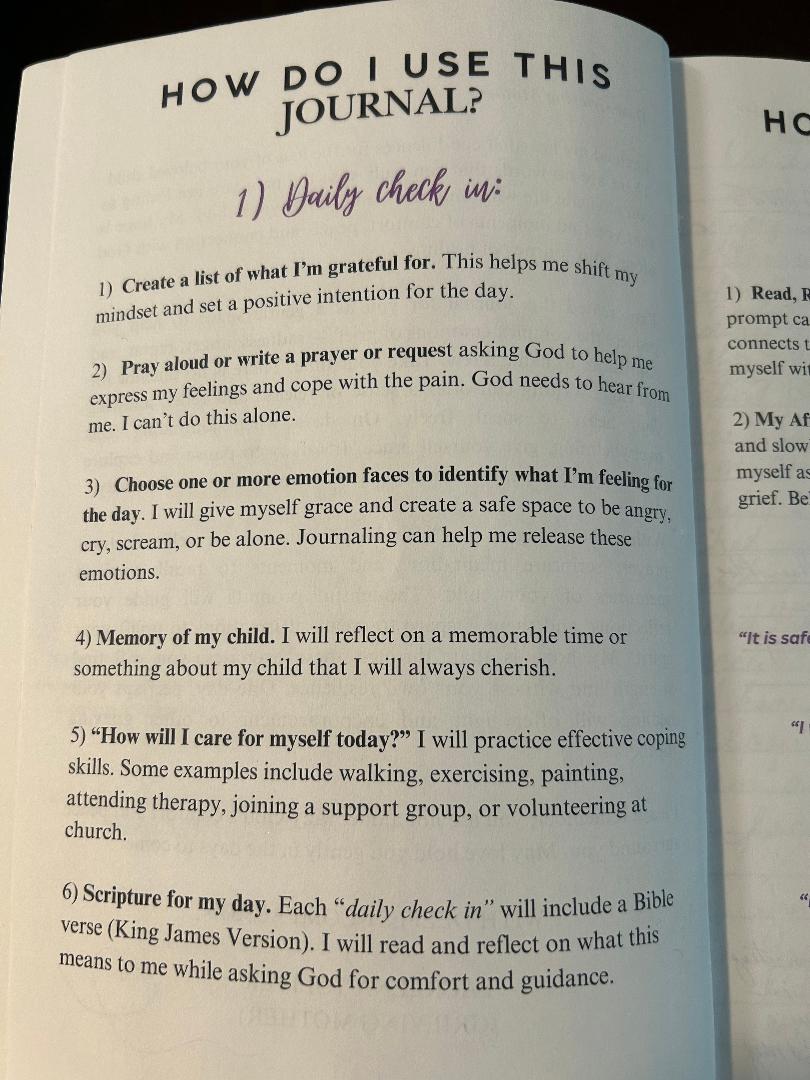 Purge the Pain Journal for Grieving Mothers - Payhip