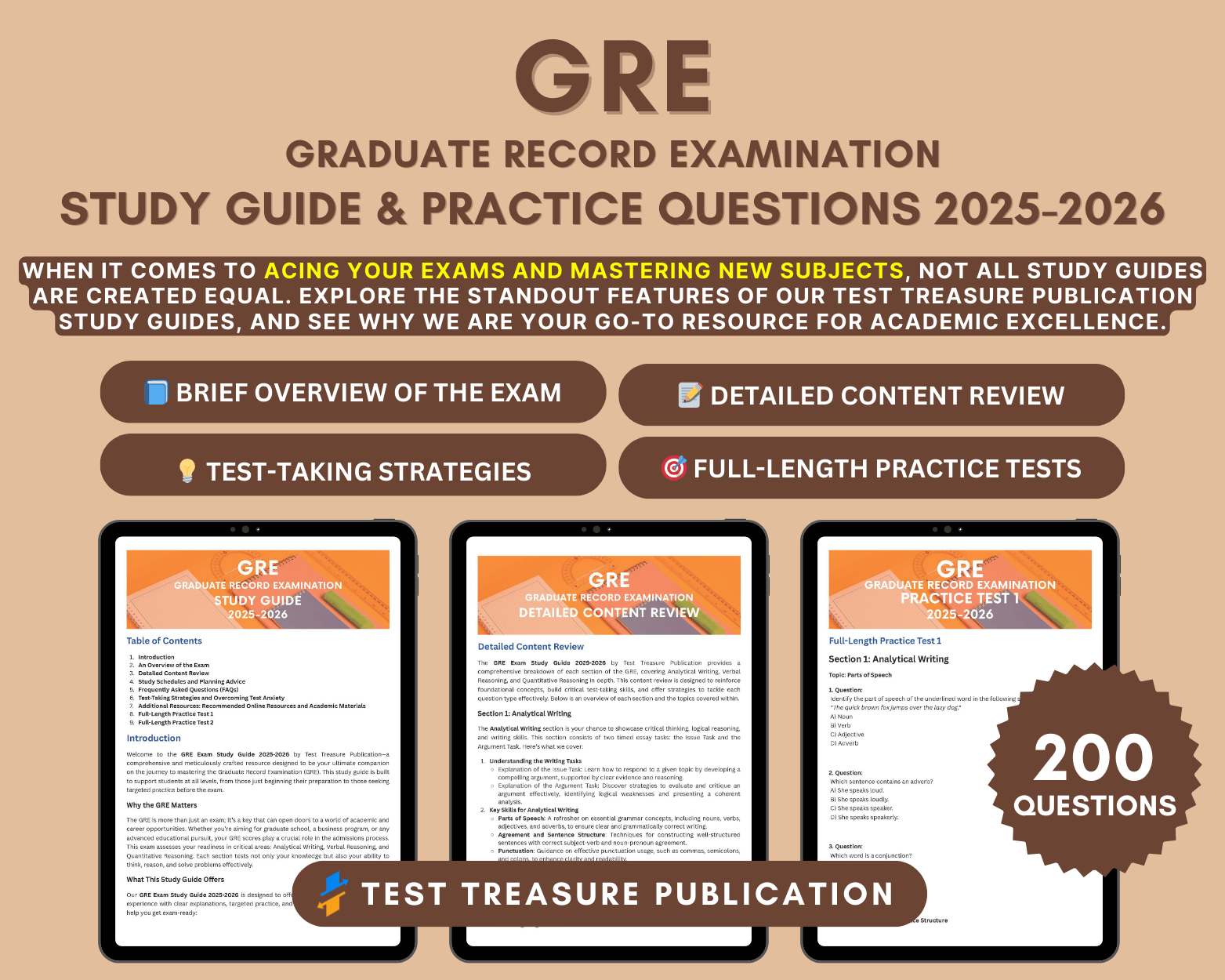 GRE Exam Study Guide 2025-2026 - Payhip