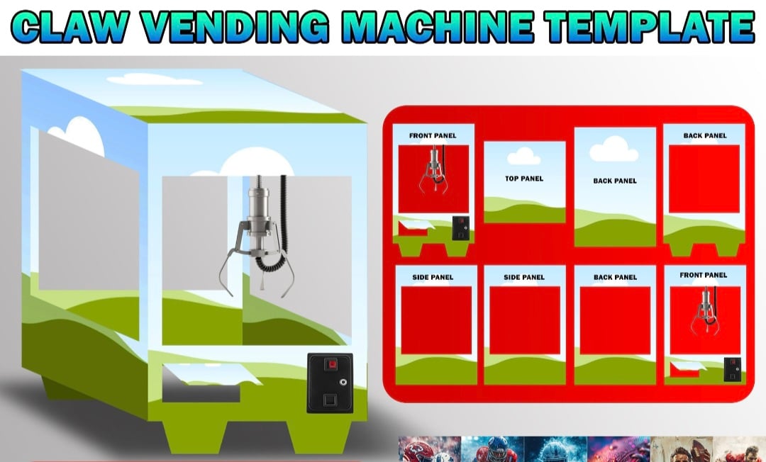 13×19 CLAW MACHINE | DRAG AND DROP | EDITABLE - Payhip