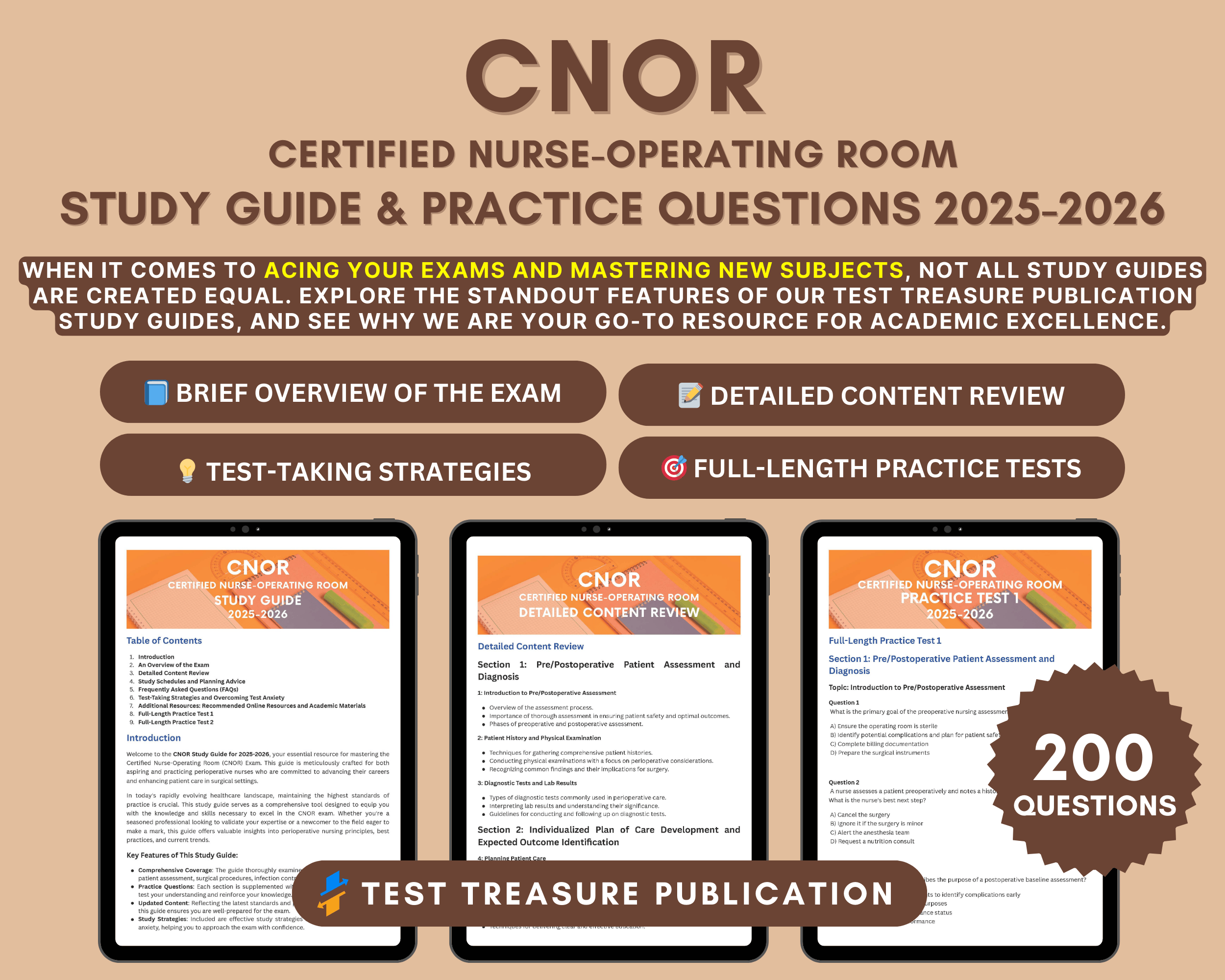 CNOR Study Guide 2025-2026 - Payhip