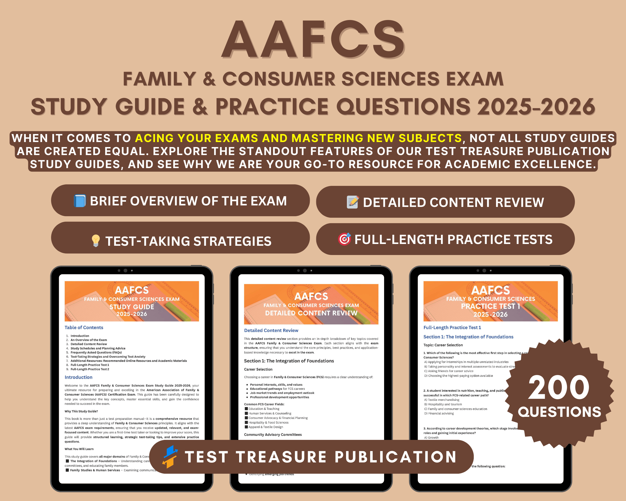 AAFCS Family and Consumer Sciences Study Guide 2025-2026 - Payhip