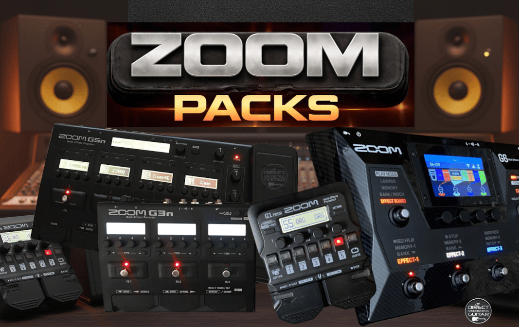 Direct Recording Guitar Patches / Presets - ZOOM Packs - Payhip