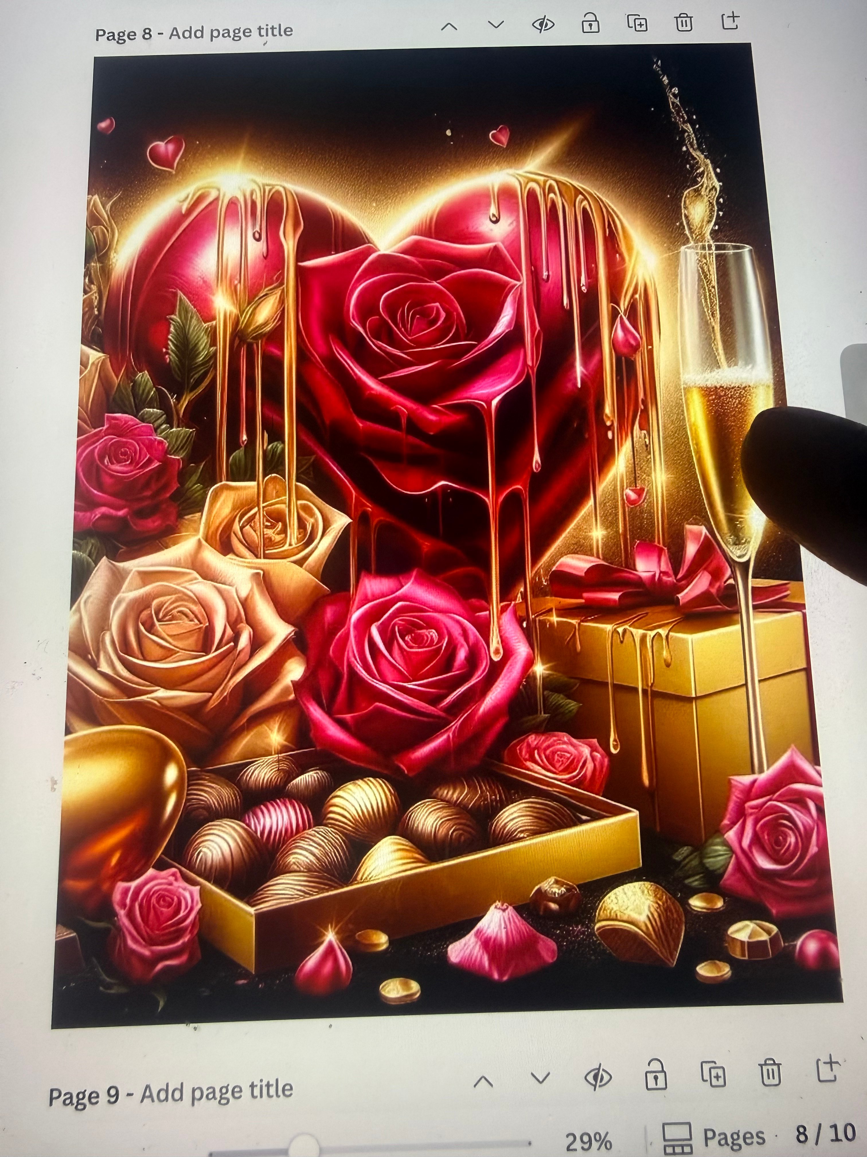 10 bundle valentines backgrounds - Payhip