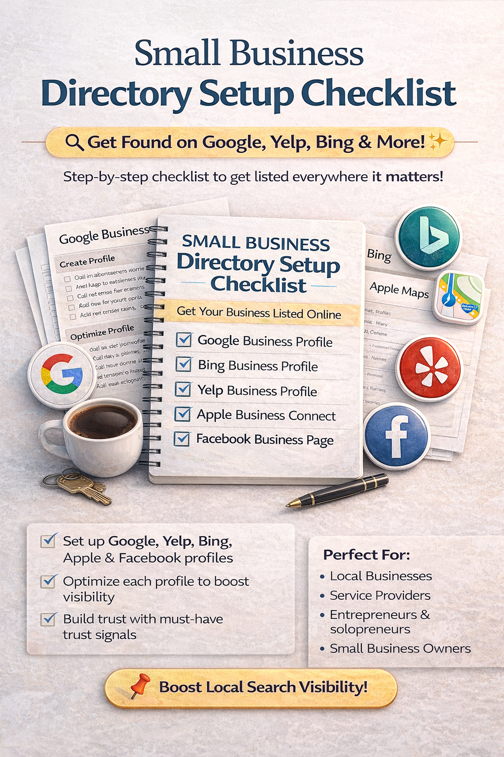 Small Business Online Directory Setup Checklist - Payhip