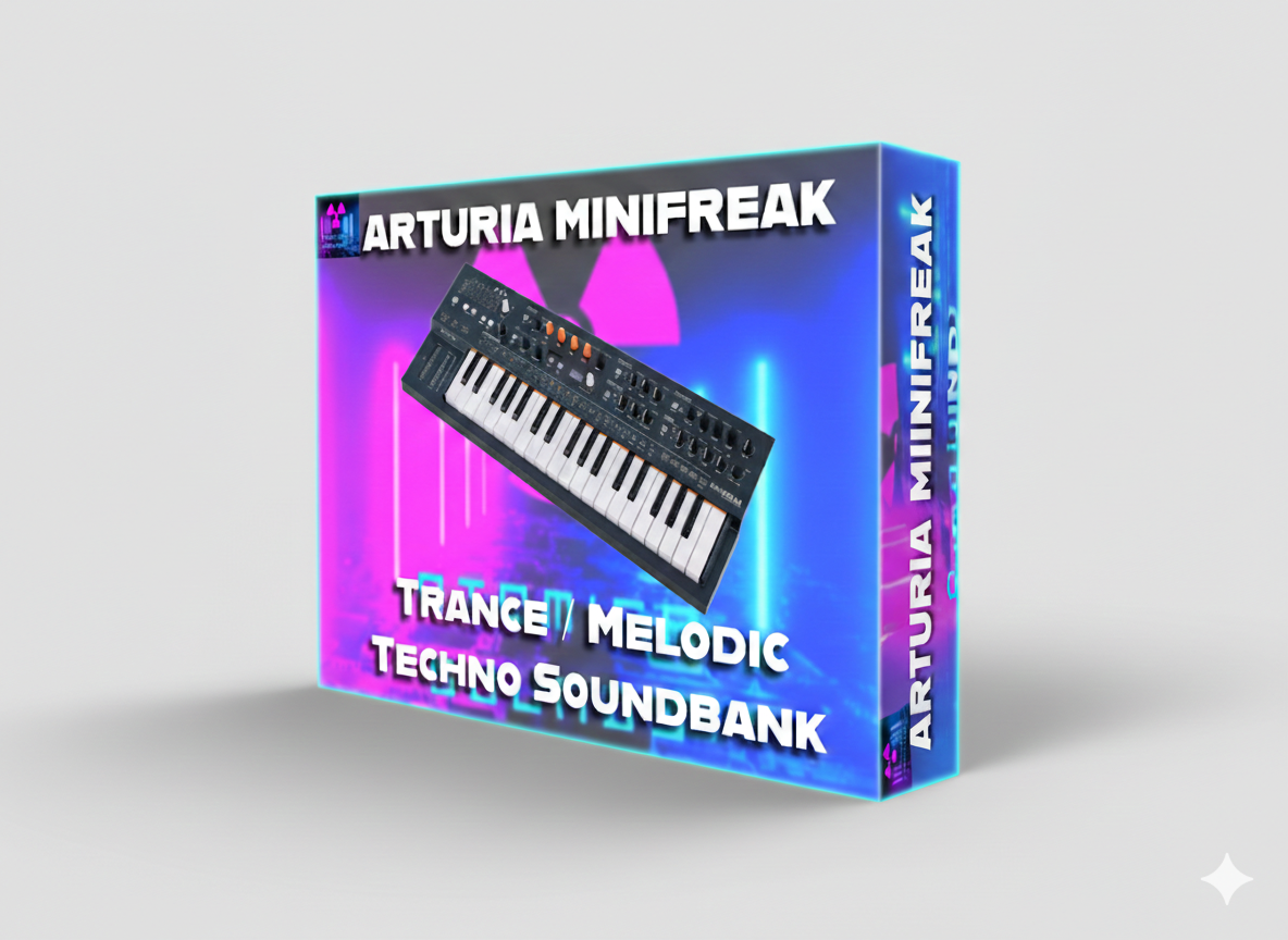 Arturia Minifreak & VST - Trance/Melodic Techno/EDM Soundbank