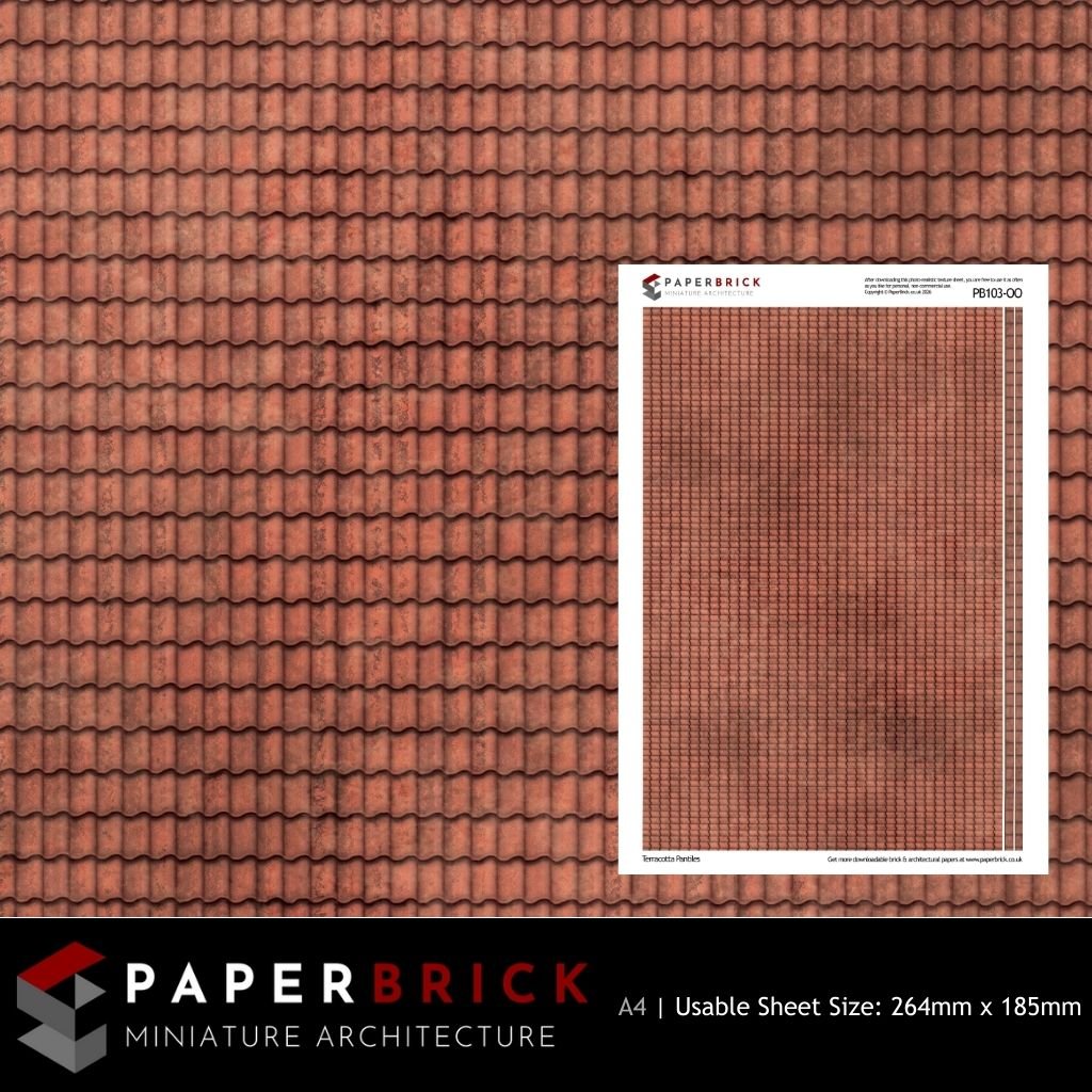 Paper Brick | Printable Brick Papers & Textures For Model Buildings ...