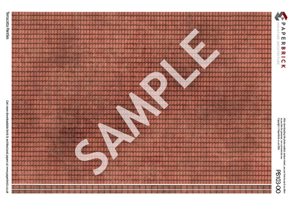 Paper Brick | Printable Brick Papers & Textures For Model Buildings ...