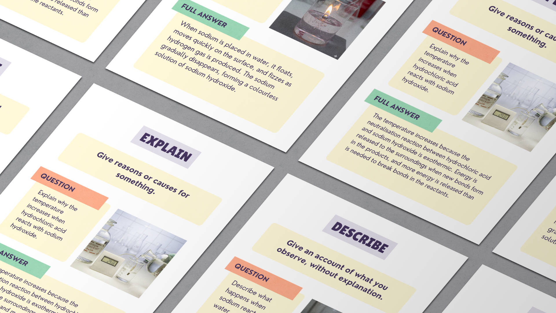 GCSE Science Command Word Practice Worksheets | AQA Edexcel OCR Exam ...