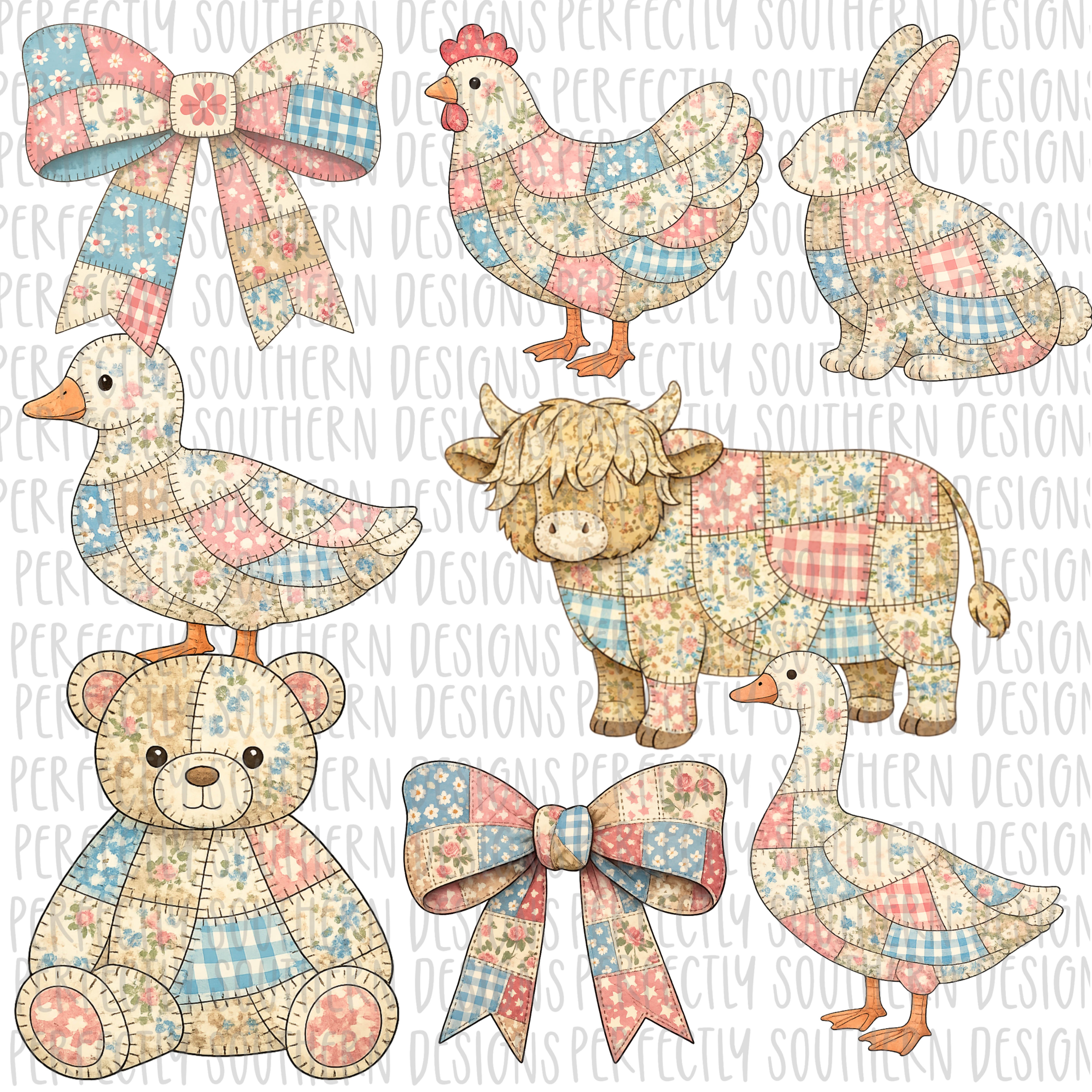 Patchwork Clipart - Payhip