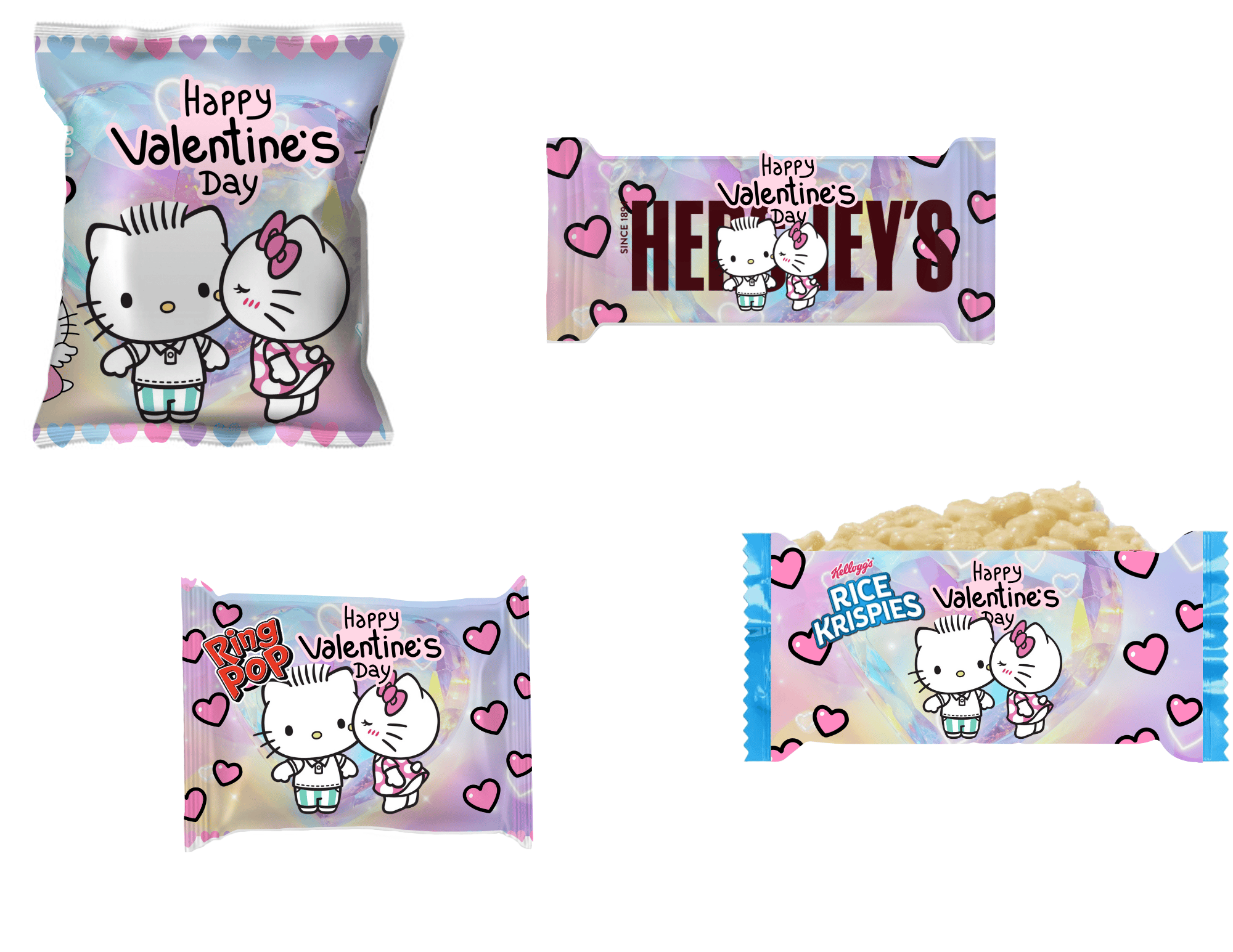 Hello kitty valentine snack set - Payhip