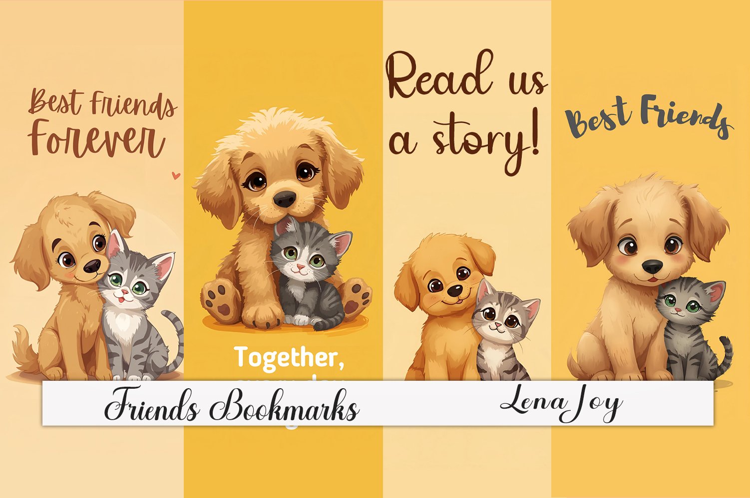 Friends Bookmarks - Payhip