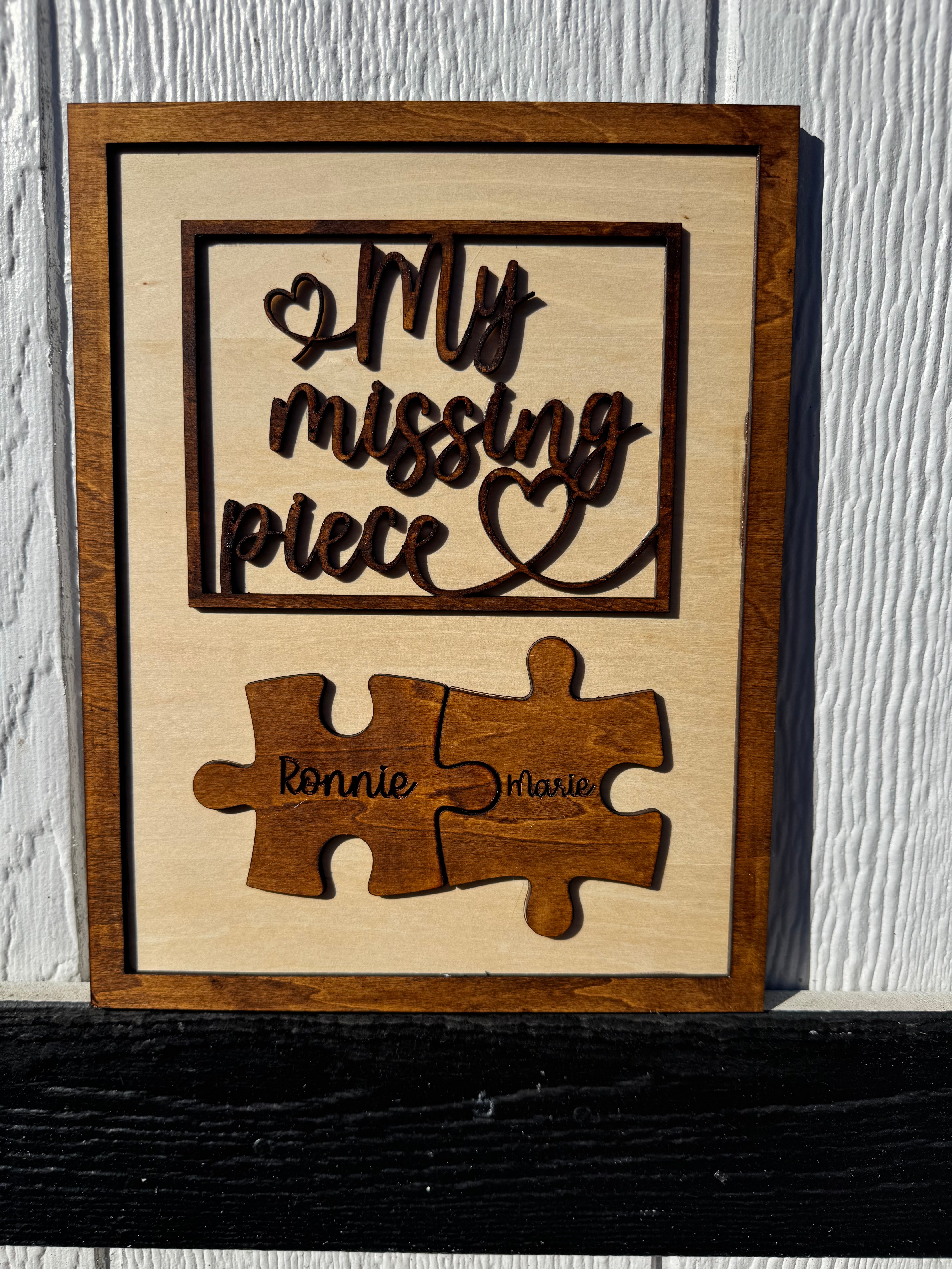 My missing piece plaque - Payhip
