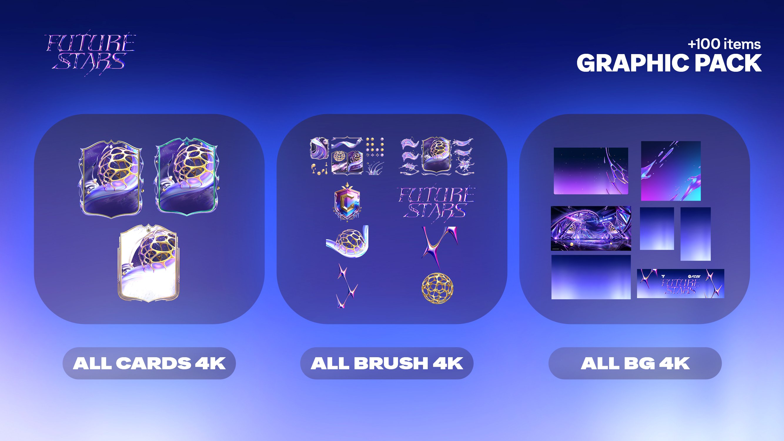 Mega GFX Pack FC26 – 7,000 Assets (PSD, PNG, JPG, 4K) Thumbnails ...