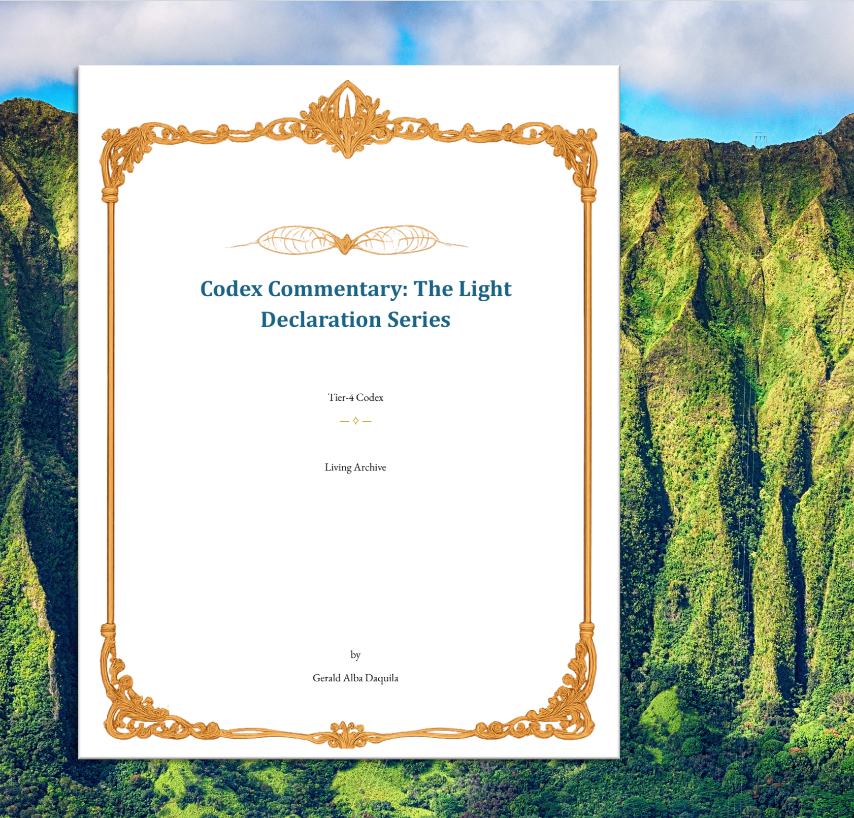 [Digital Edition] T4 Codex: Codex Commentary - The Light Declaration ...